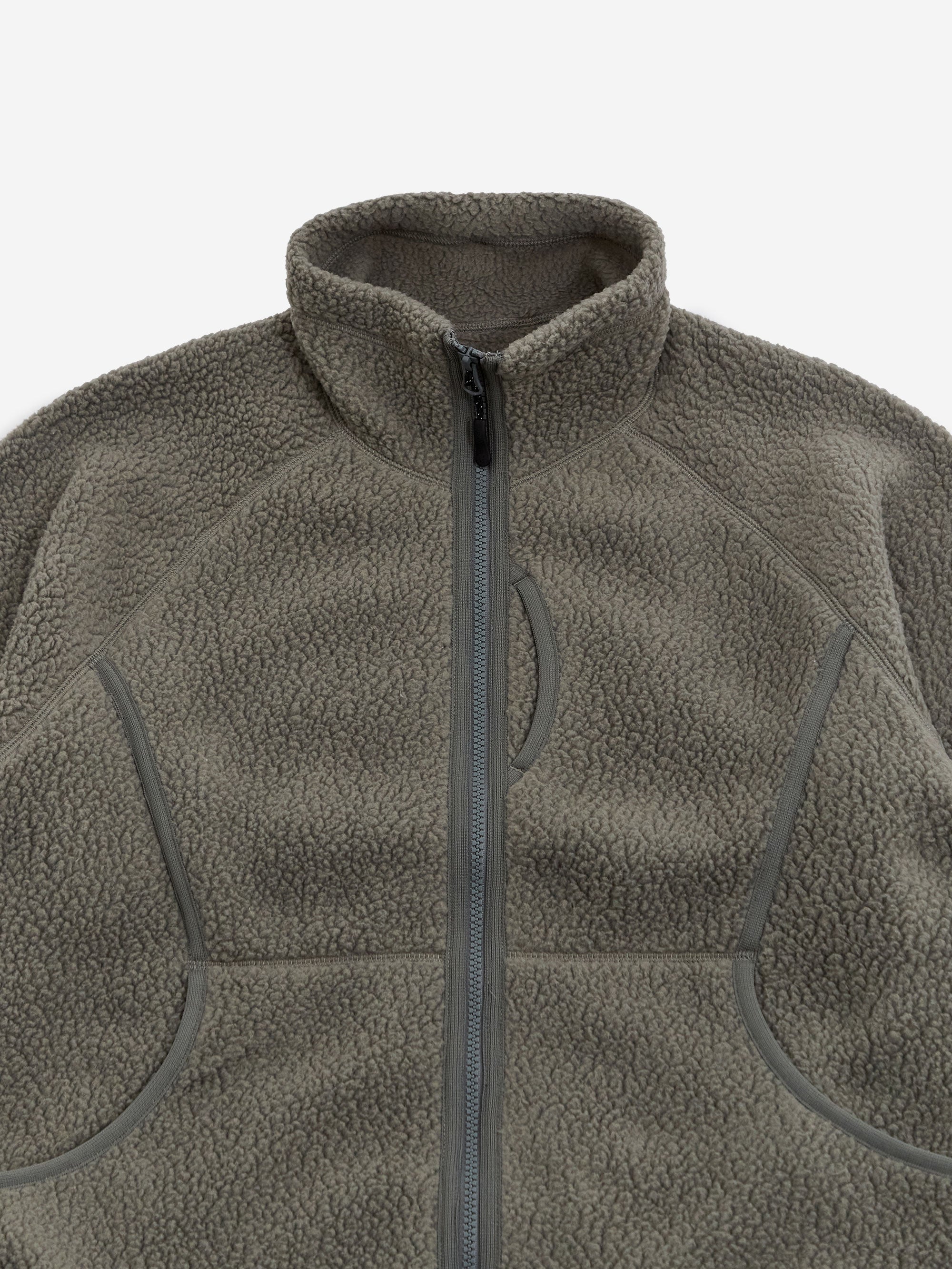 Snow Peak Thermal Boa Fleece Jacket - Grey – Goodhood