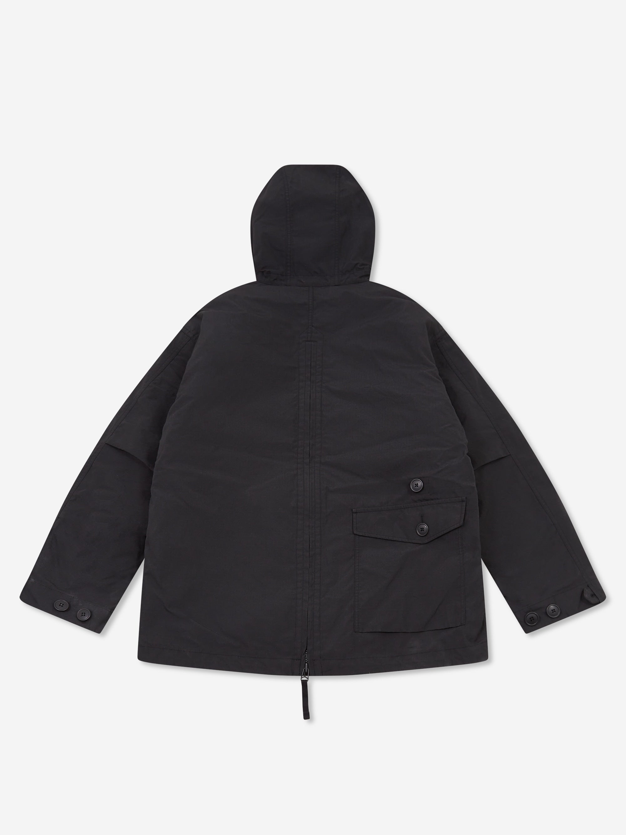 Snow Peak TAKIBI Ripstop Adjustable Fishtail Coat - Black – Goodhood