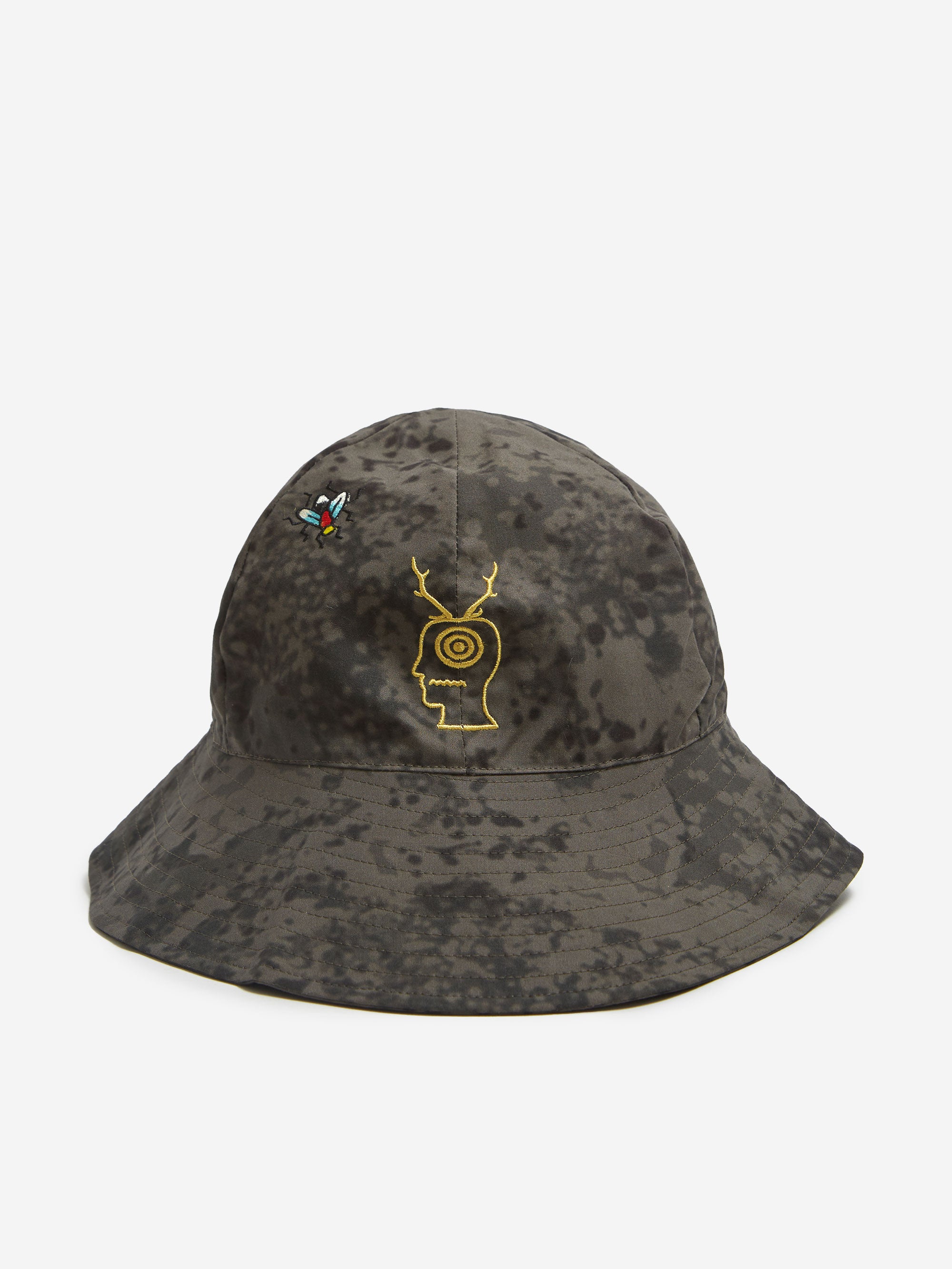 South2 West8 x Brain Dead Fishing Bucket Hat - Grey – Goodhood