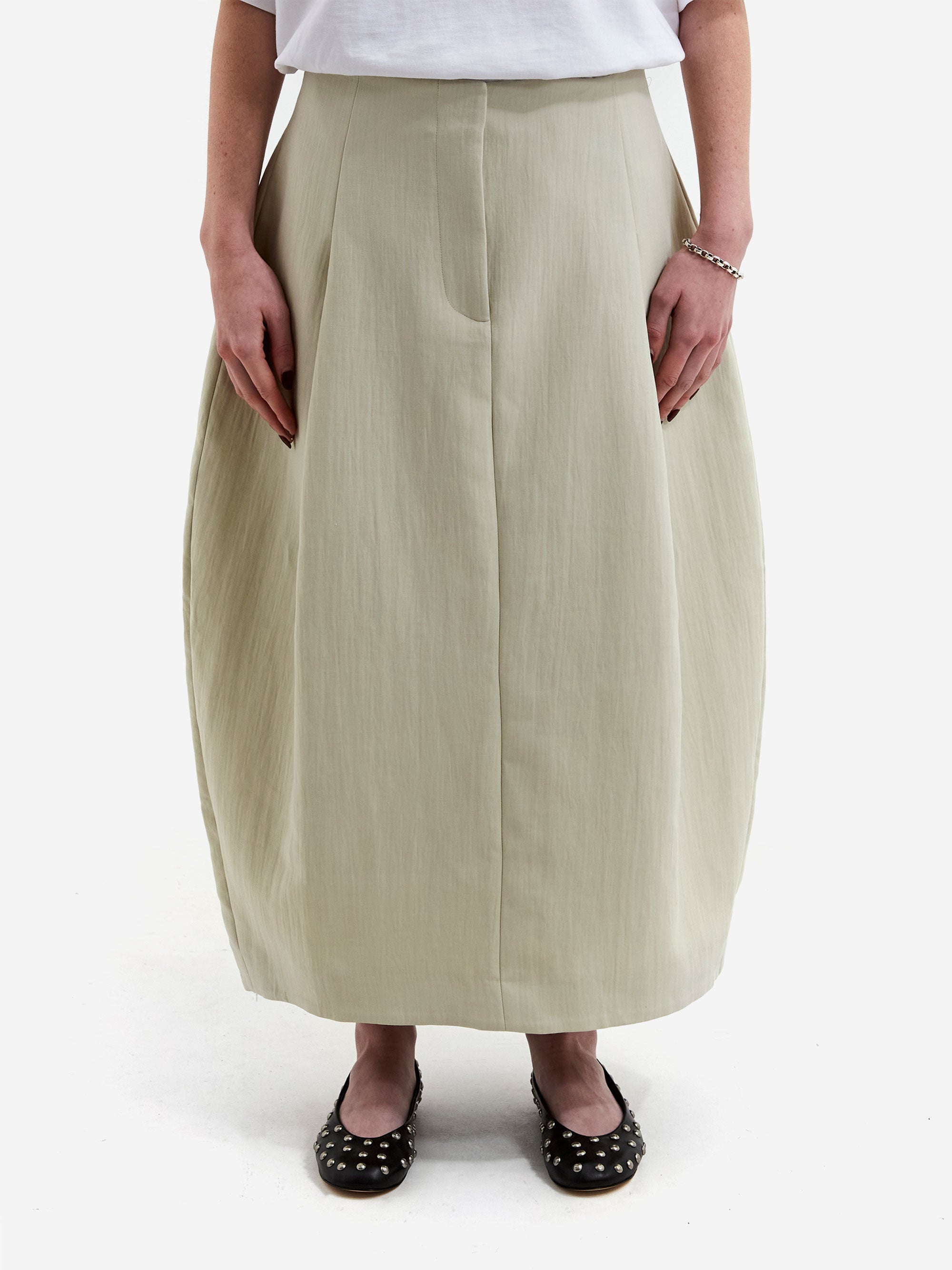 Studio Nicholson Carson Skirt - Dove – Goodhood