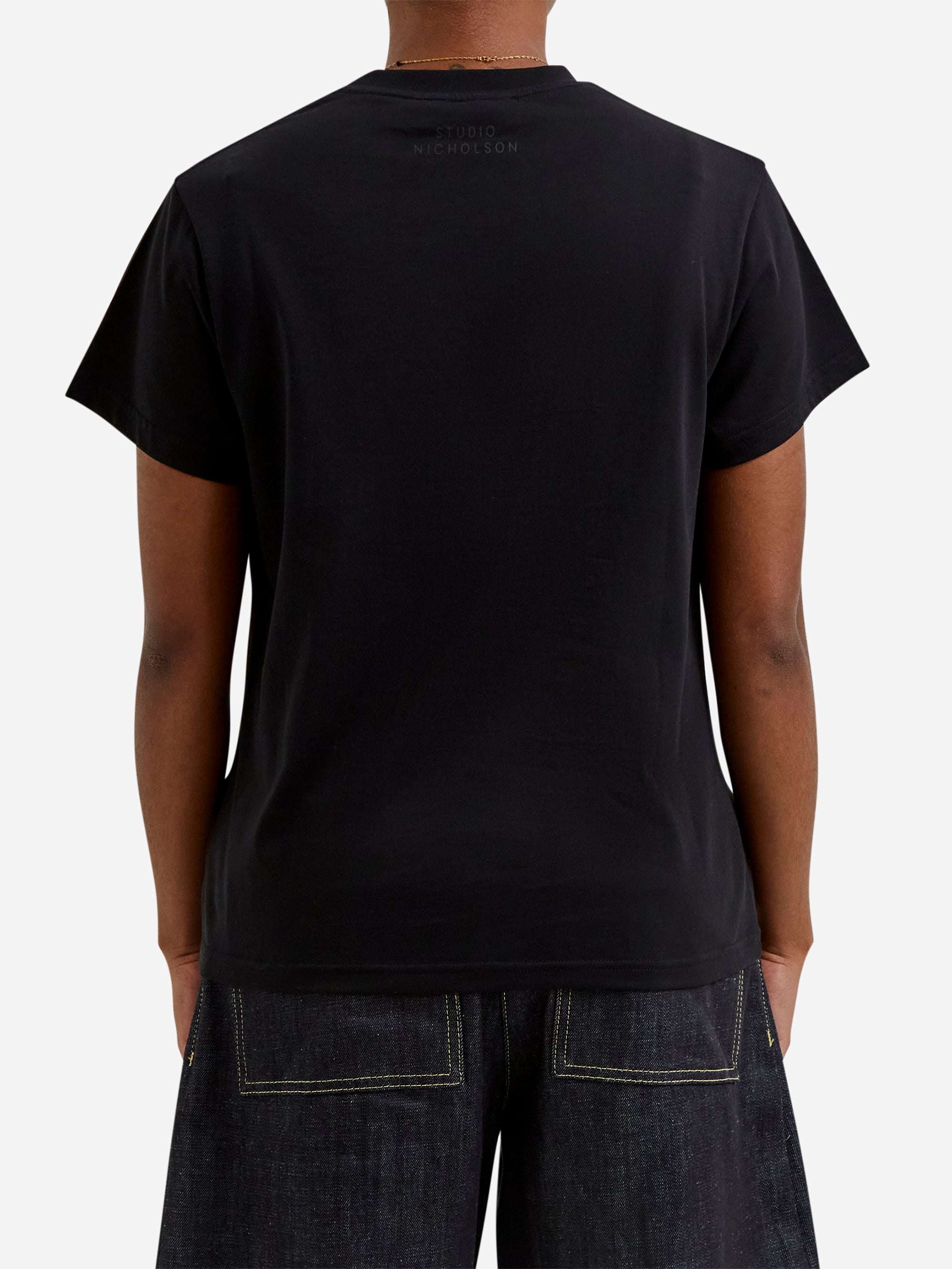 Studio Nicholson Marine T-Shirt - Black – Goodhood