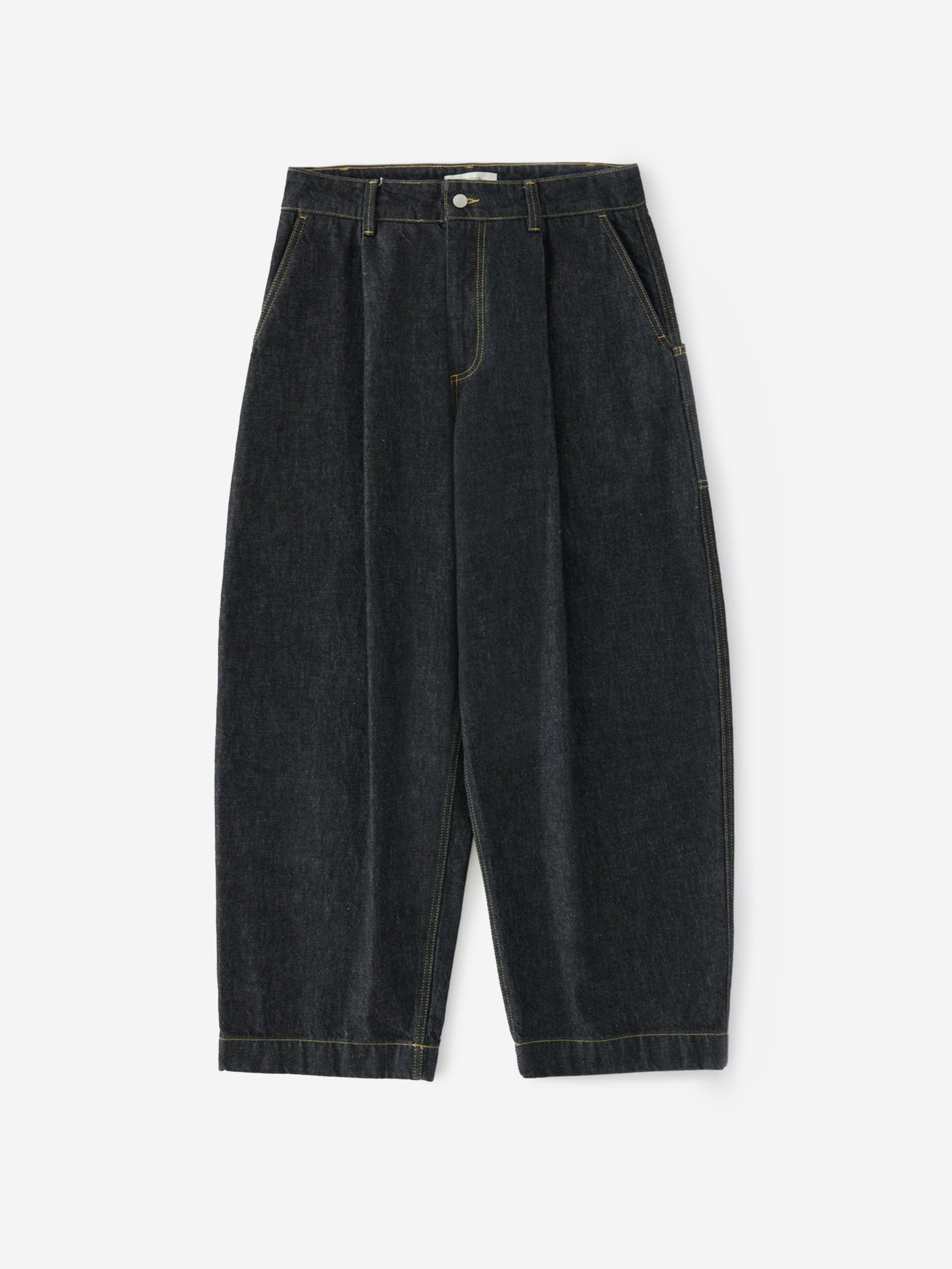Studio Nicholson Pleated Carpenter Pant - Black – Goodhood