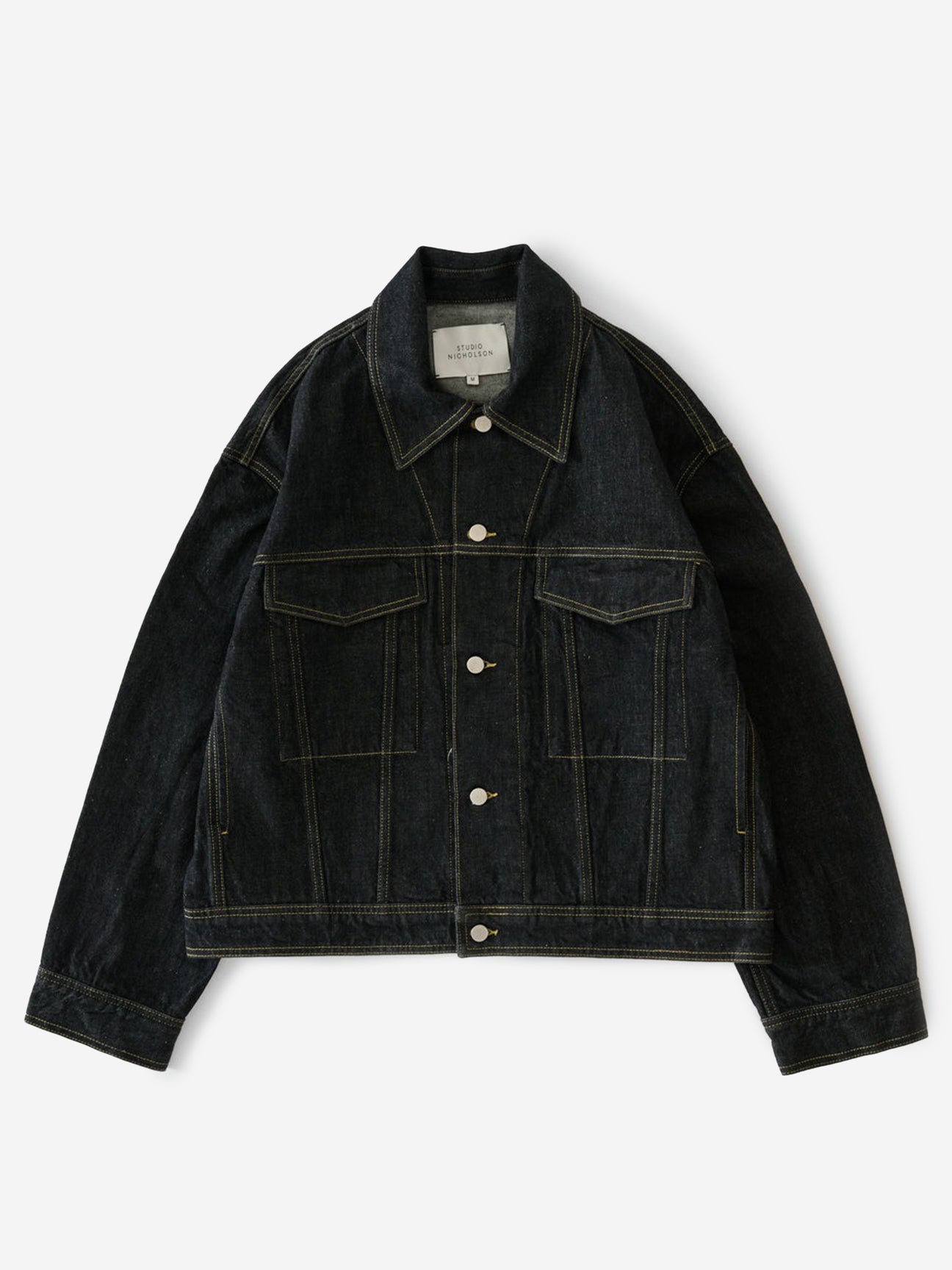 Studio Nicholson Classic Denim Jacket - Black – Goodhood