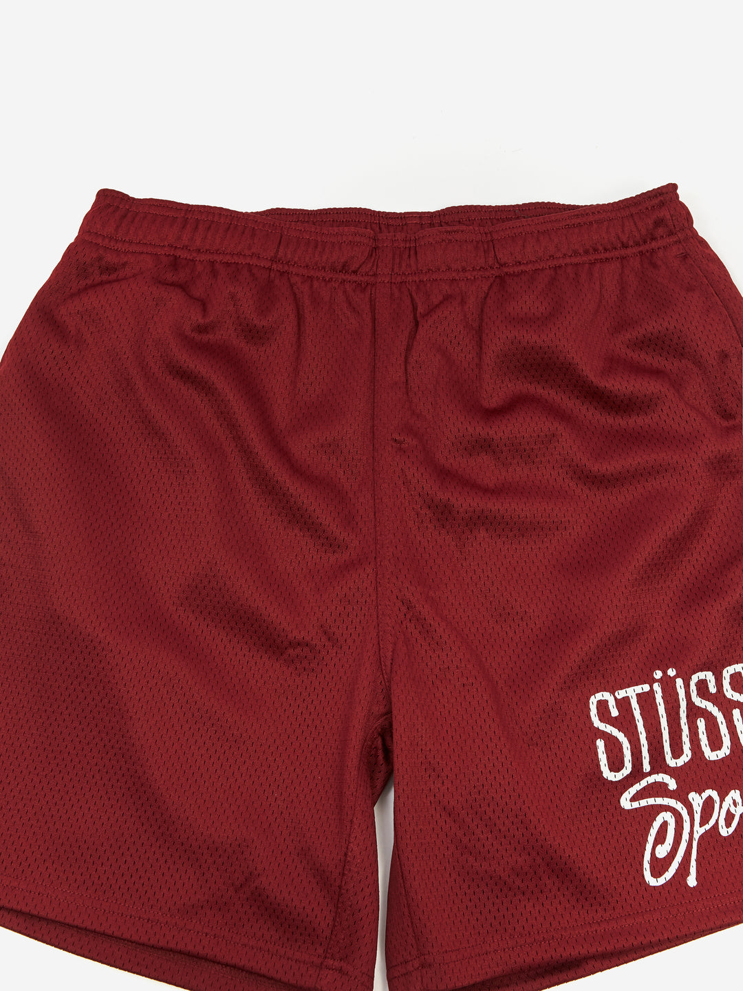 Stüssy Mesh Short Sport - Maroon – Goodhood