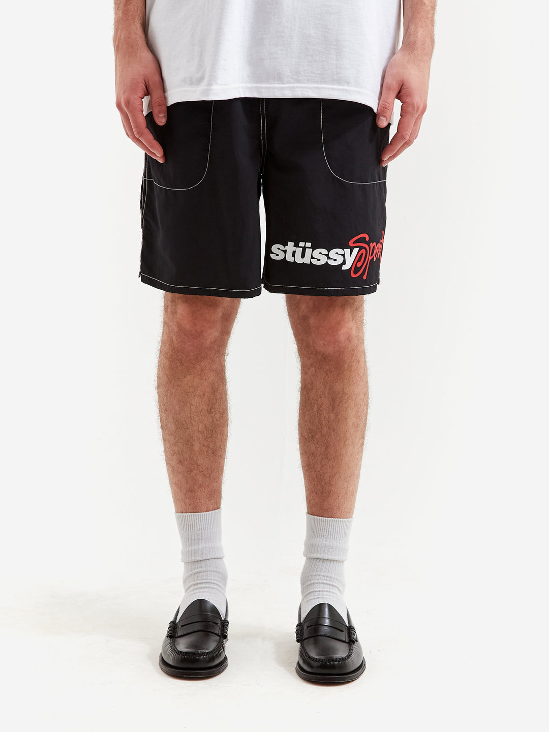 Stussy Water Sport Shorts - Black – Goodhood