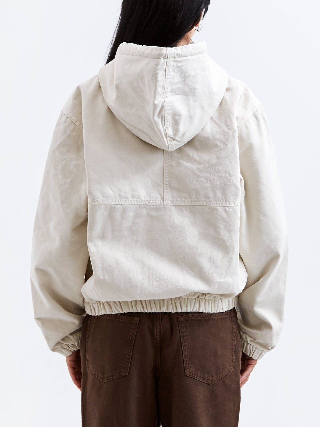 Stüssy Work Jacket Insulated Canvas - Bone – Goodhood