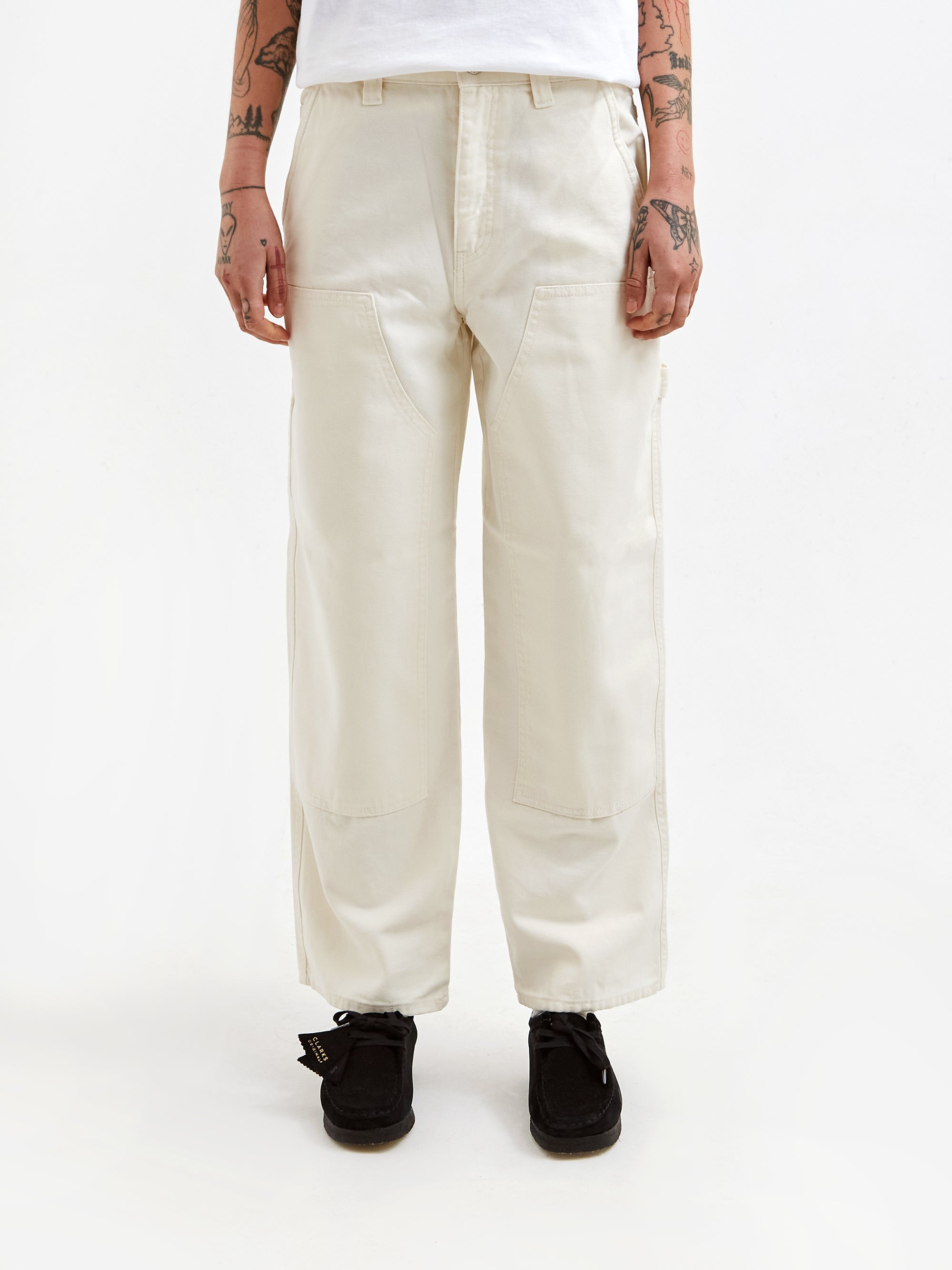 Stüssy Work Pant Canvas W - Bone – Goodhood