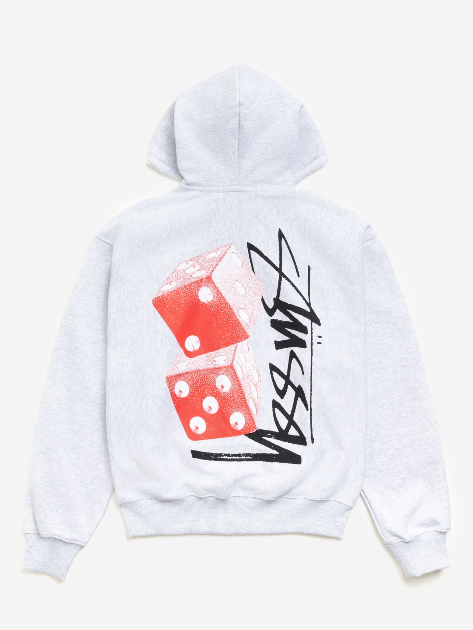 Stussy Tall Dice Zip Hood - Ash Heather – Goodhood