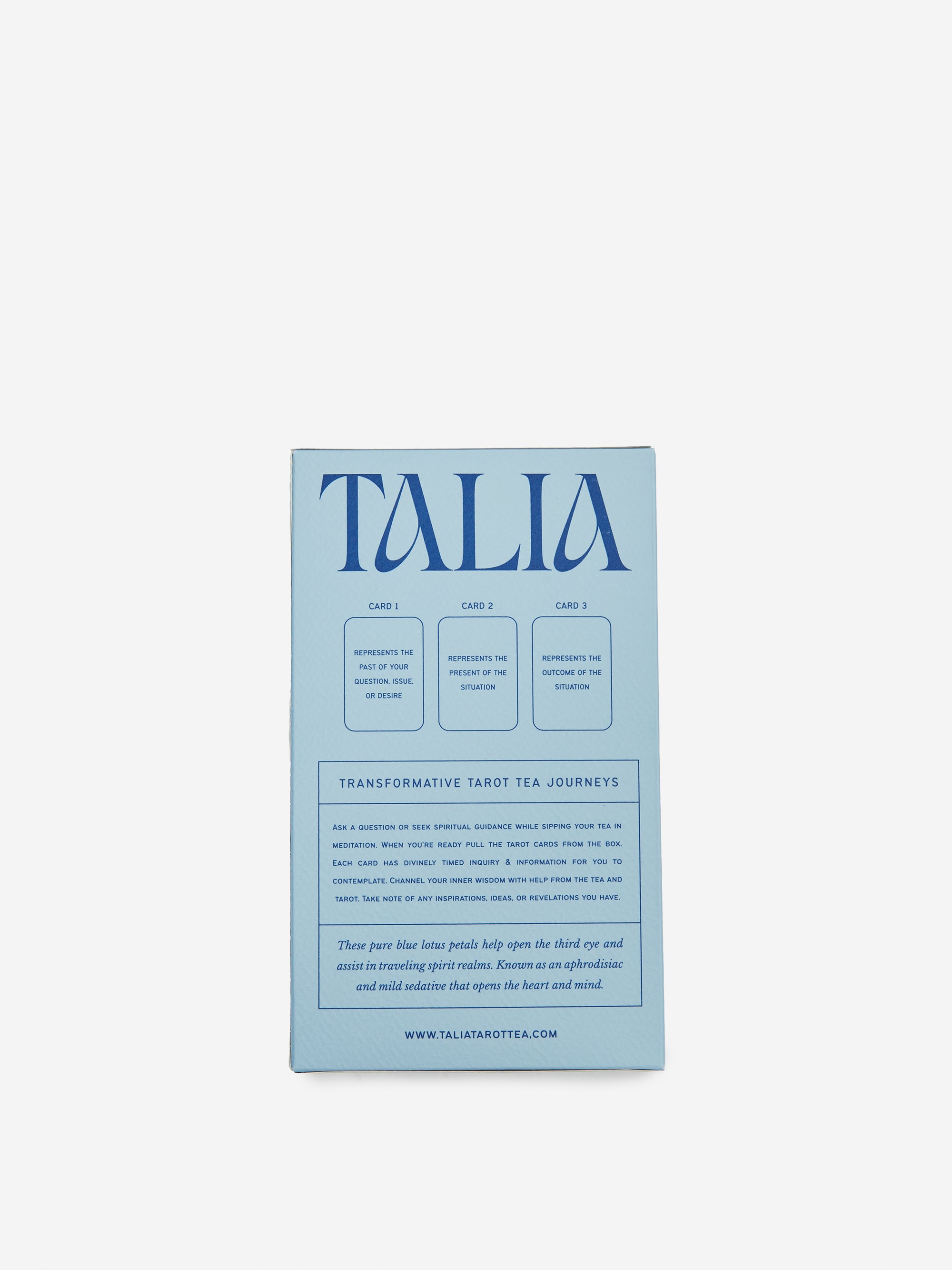 TAILIA TAROT TEA Inner Vision Blue Lotus Blend – Goodhood