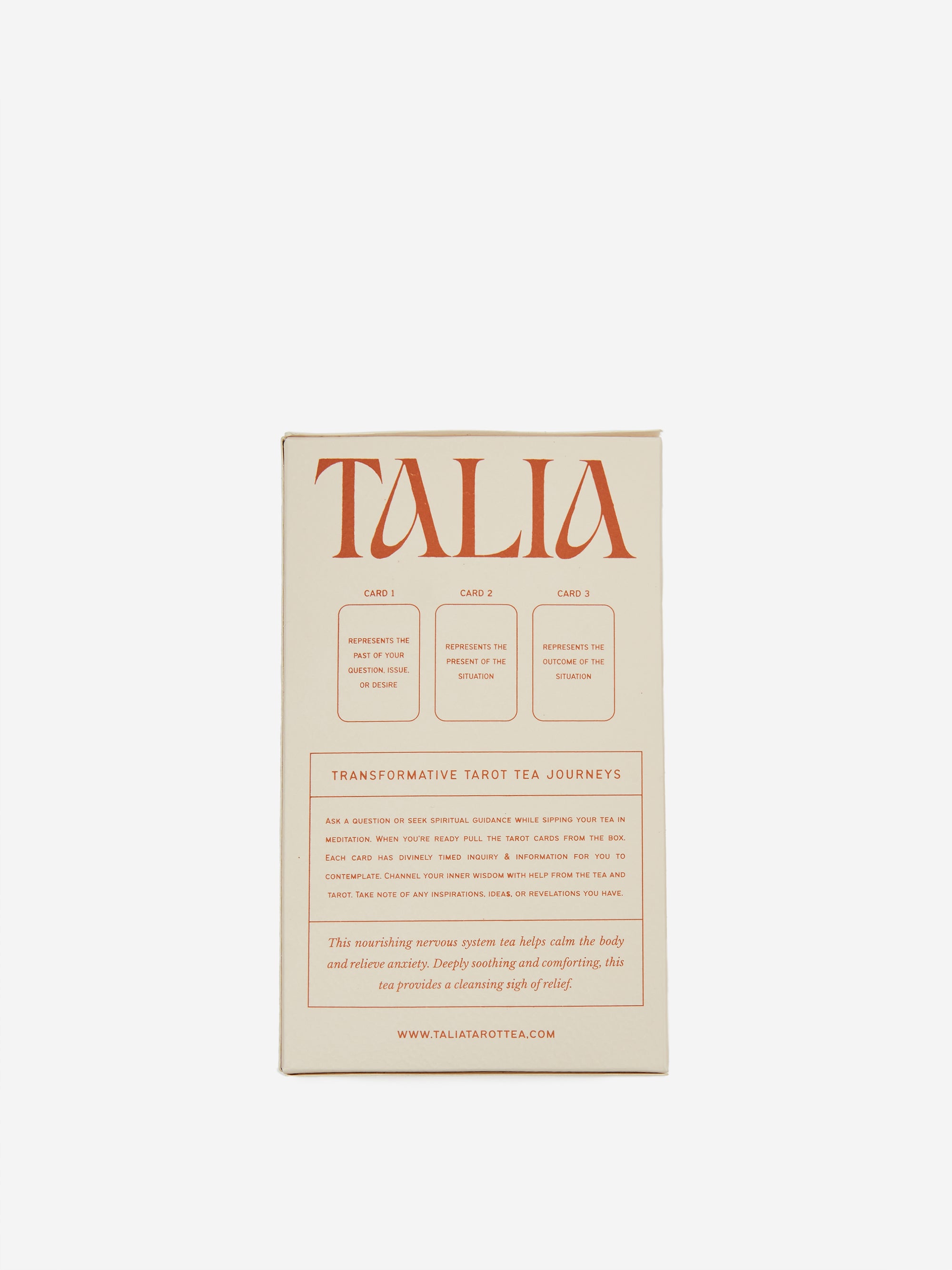 TAILIA TAROT TEA Nervous System Blend – Goodhood