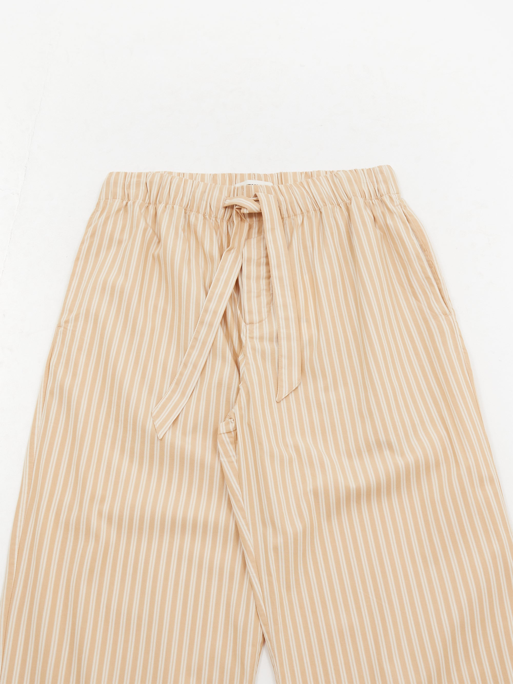 TEKLA Cotton Poplin Pyjama Pant - Corinth Stripes – Goodhood