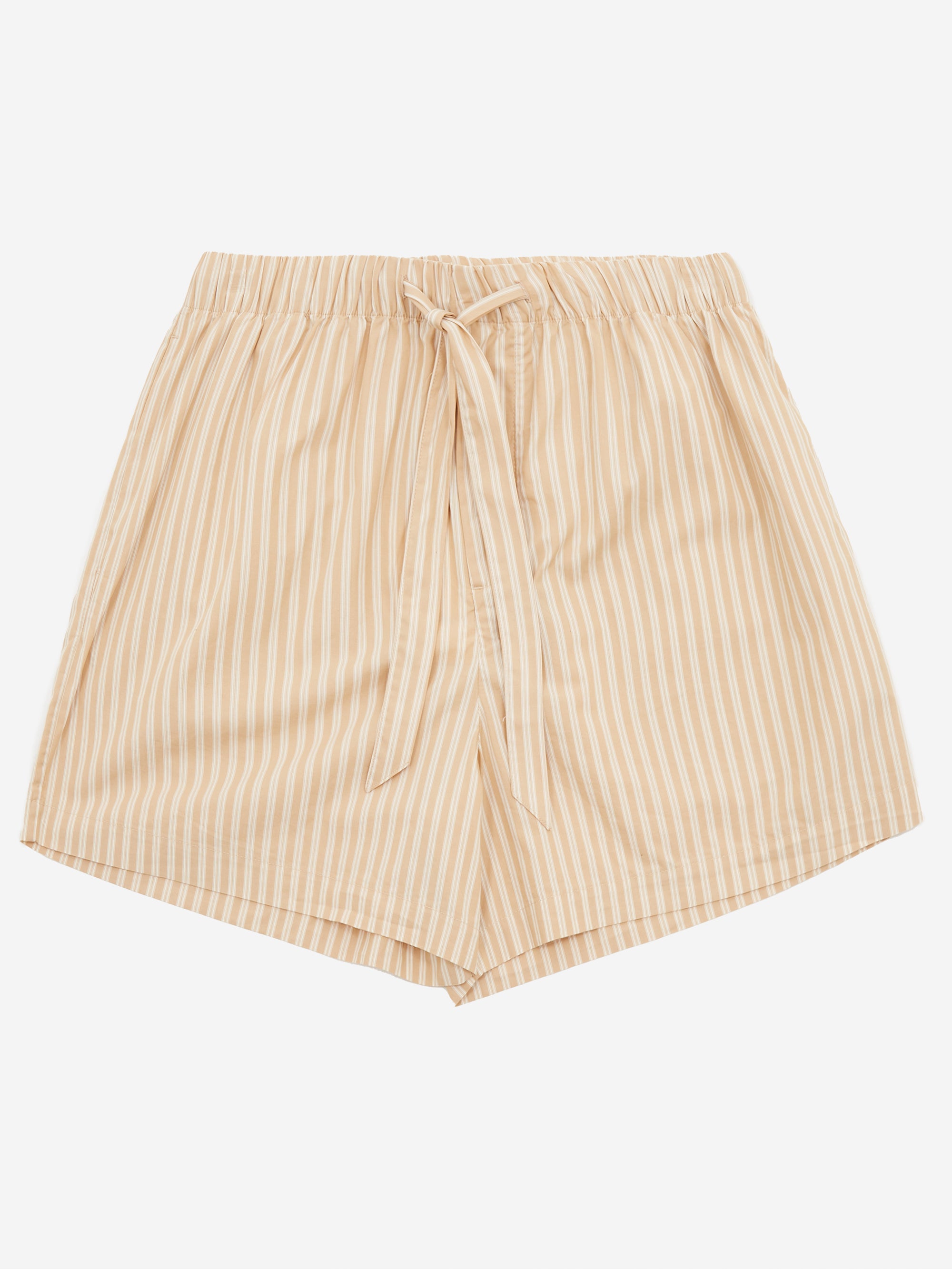 TEKLA Cotton Poplin Pyjama Short - Corinth Stripes – Goodhood