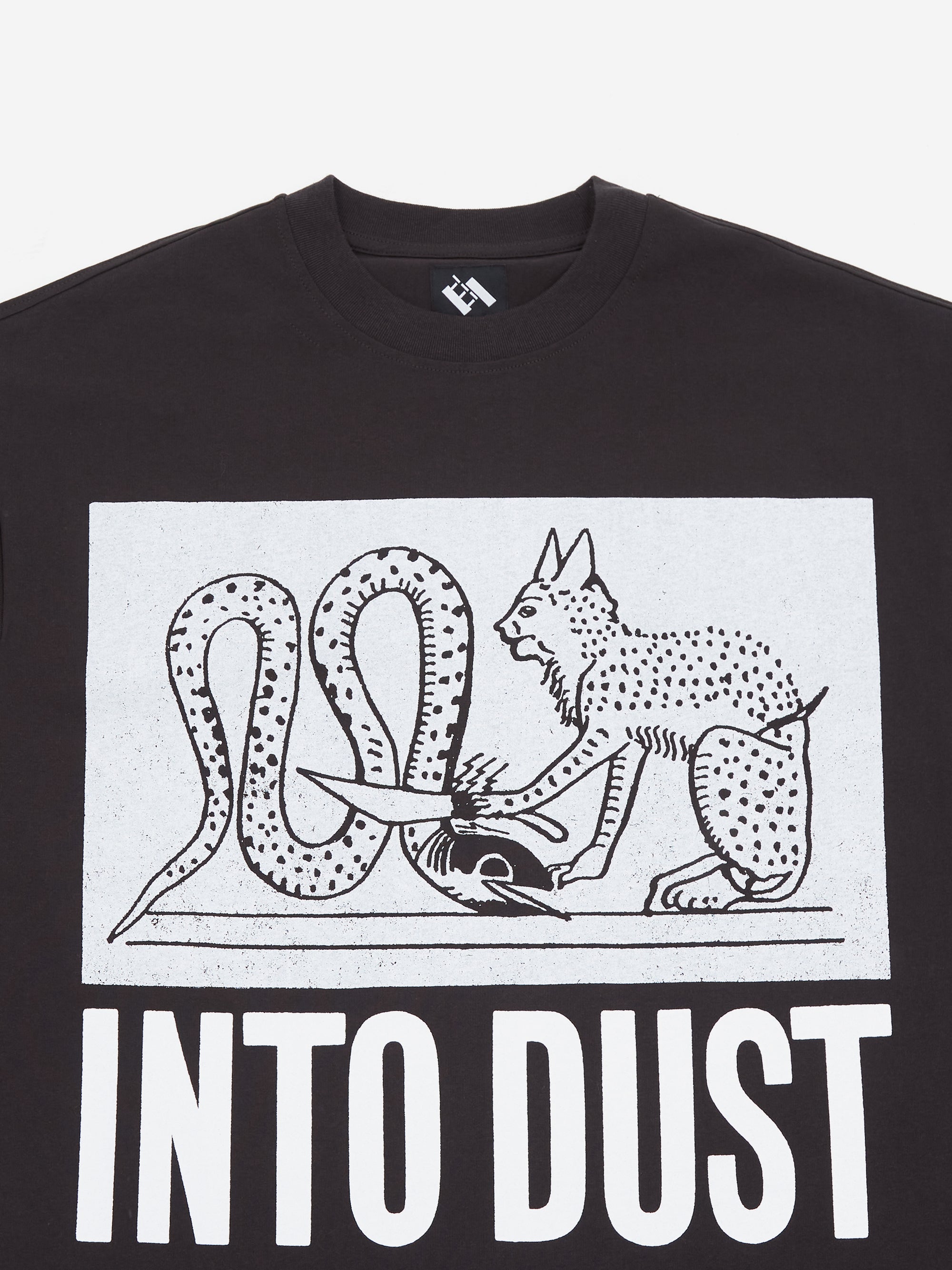 The Trilogy Tapes TTT Into Dust T-Shirt - Black – Goodhood