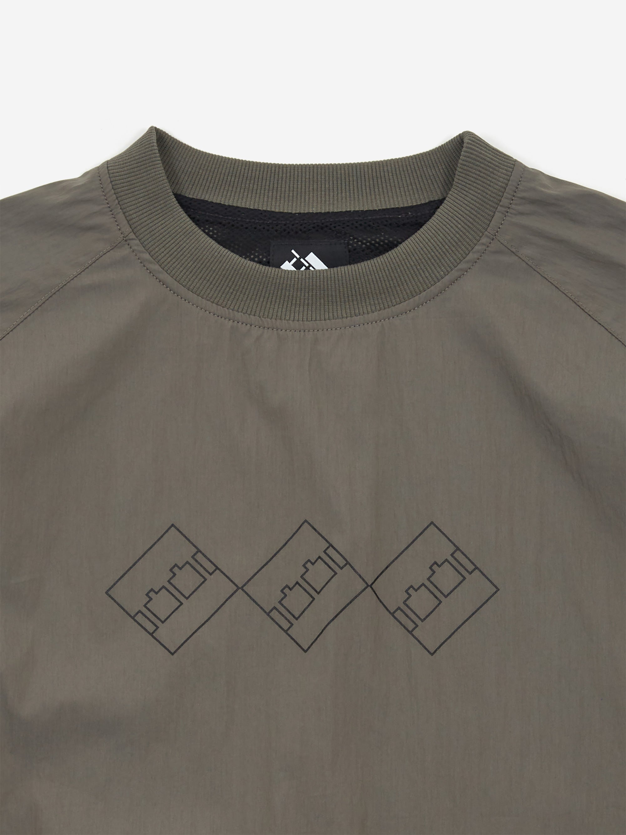 The Trilogy Tapes TTT Tech Fabric Sports Crew - Charcoal – Goodhood