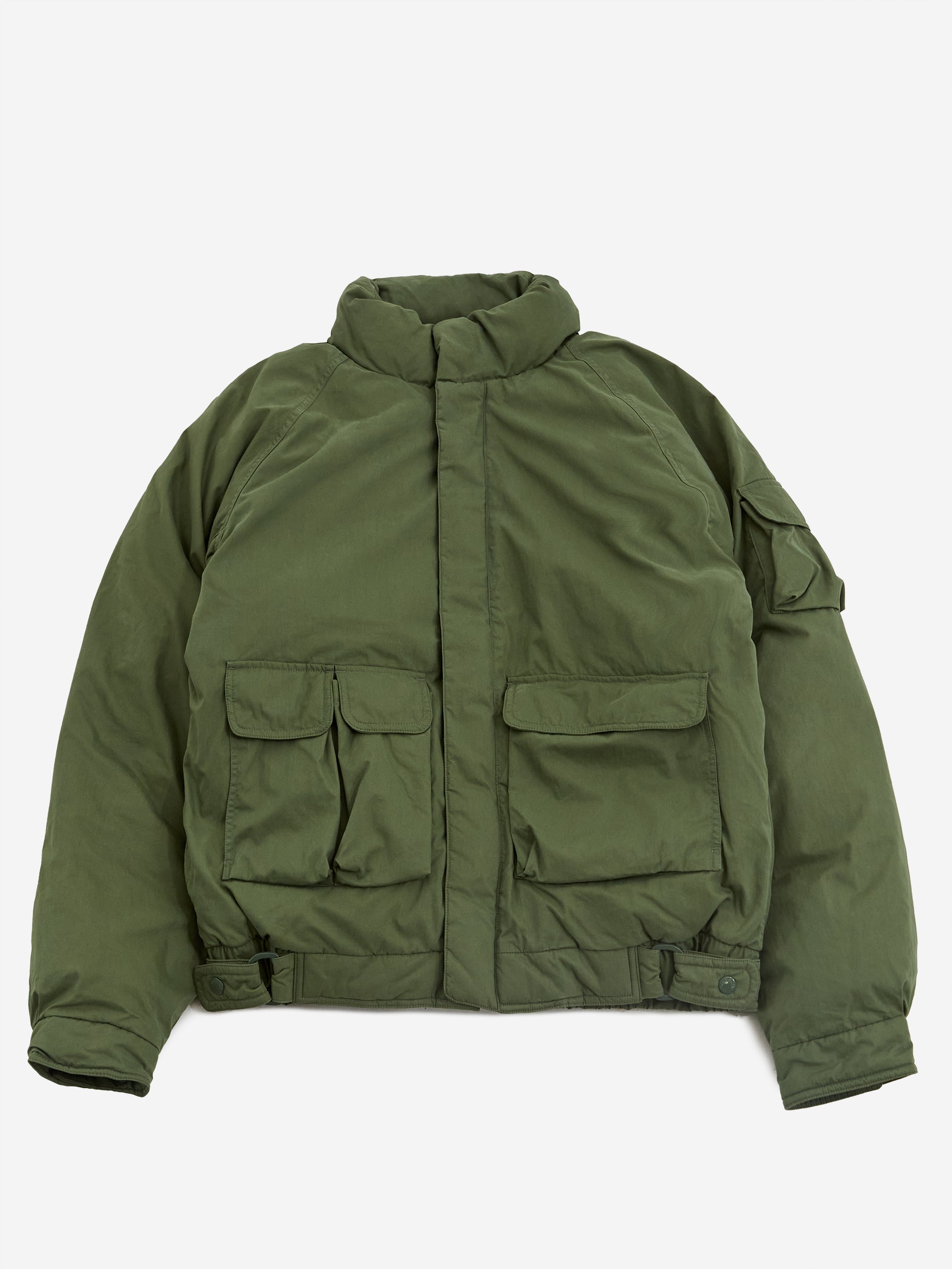 thisisneverthat Multi Pocket Down Jacket - Green – Goodhood