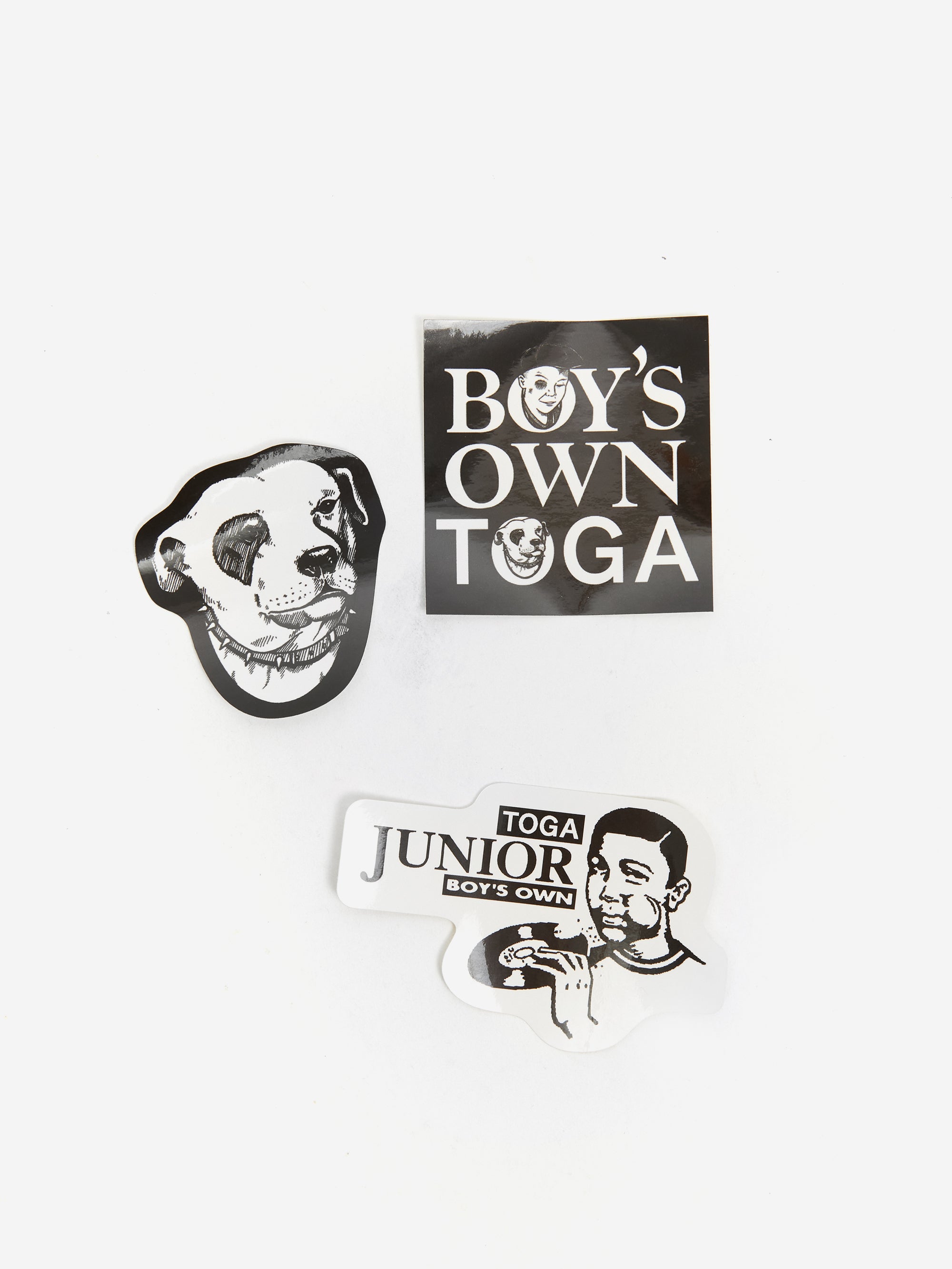 TOGA x Boys Own Stickers Set - White – Goodhood