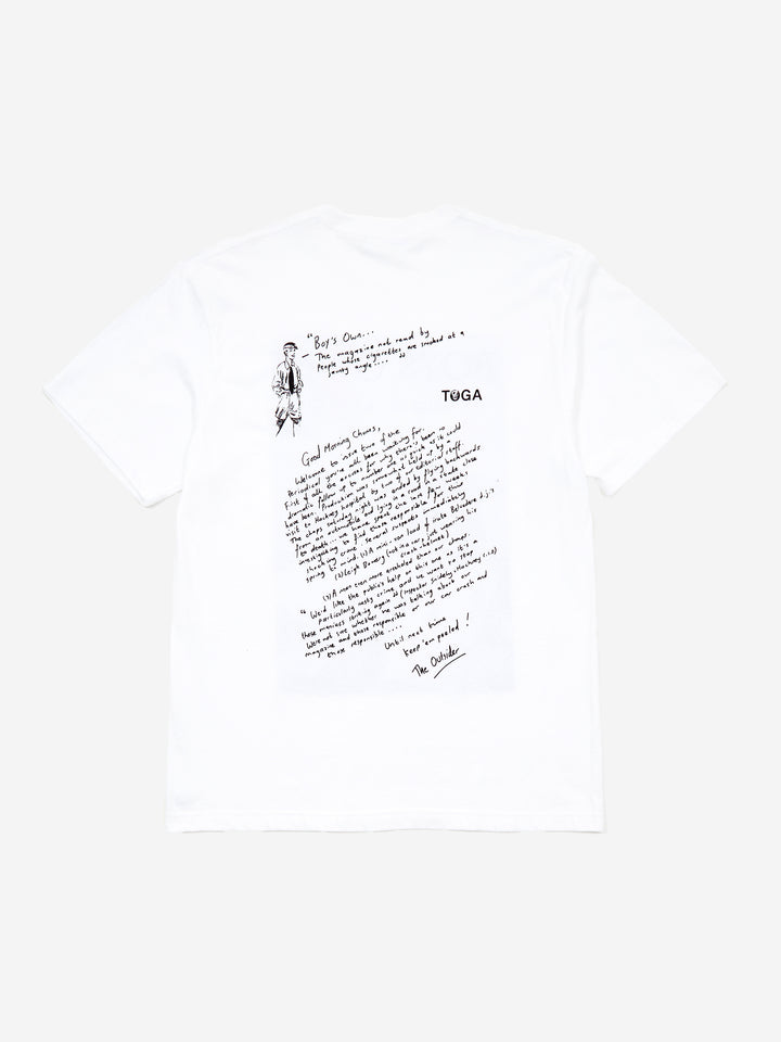 Toga x Boys Own Print T-Shirt - White – Goodhood