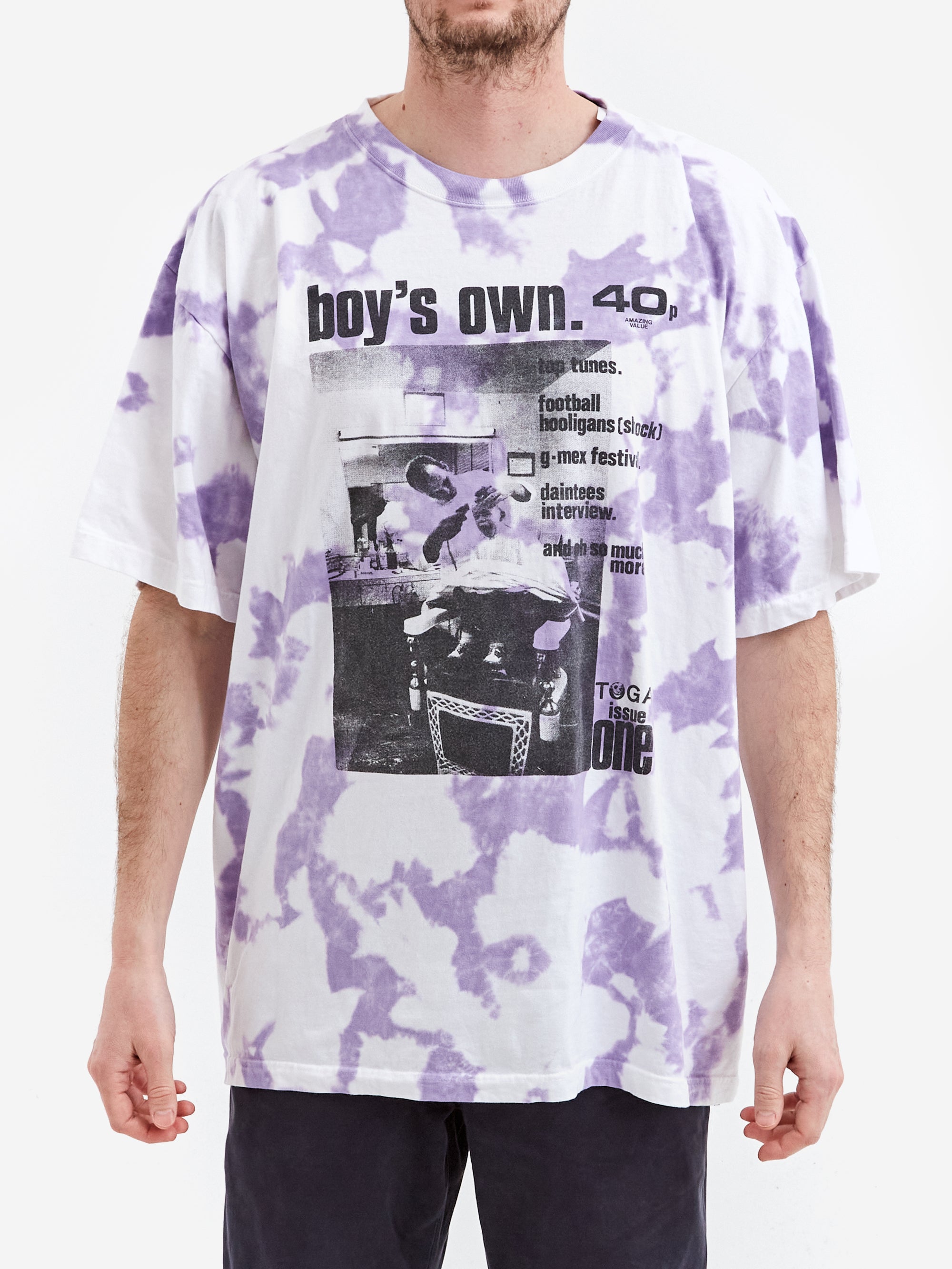 TOGA x Boys Own Issue 1 SP Tie Dy Print T-Shirt - Light Purple – Goodhood