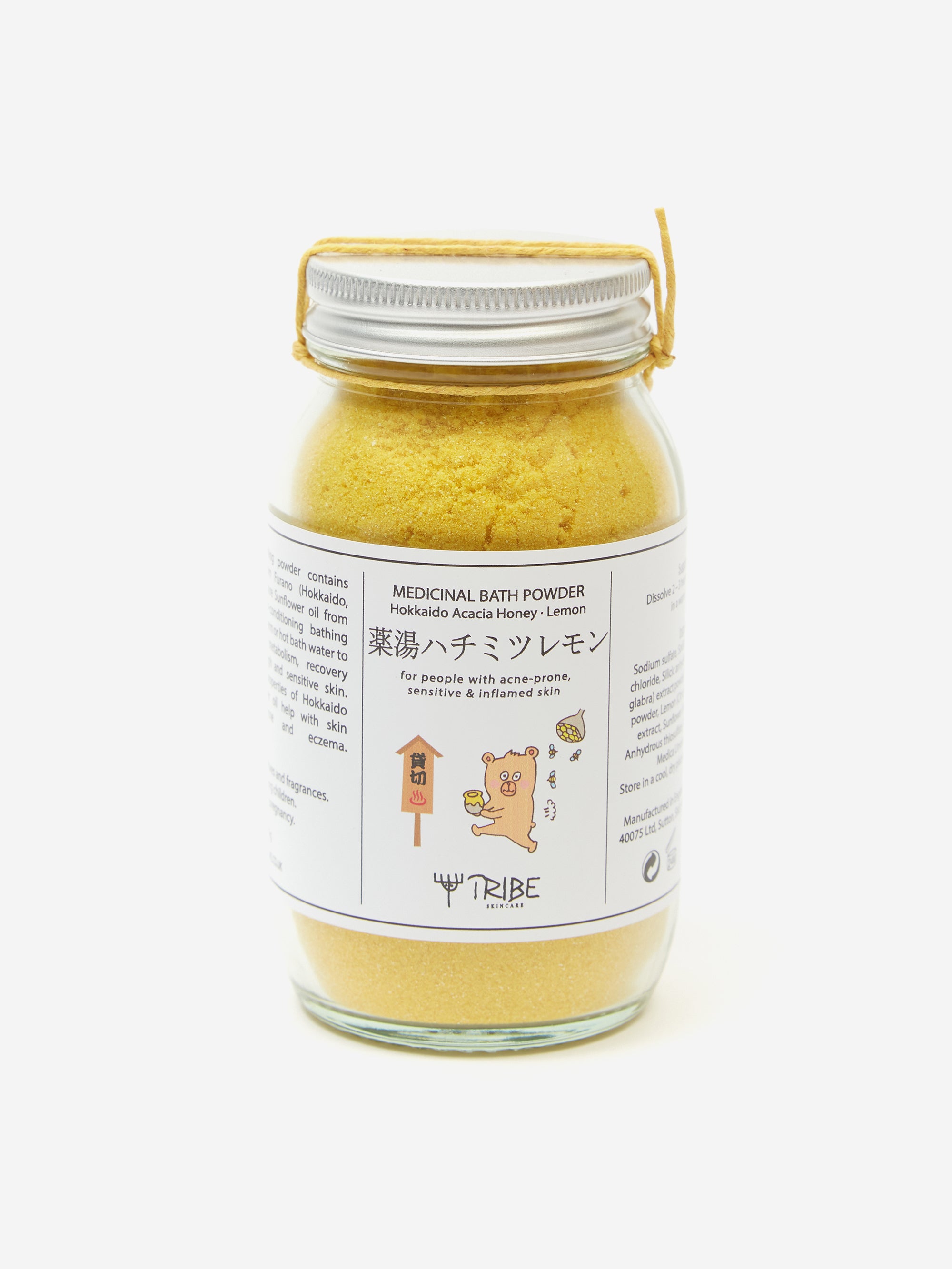 Tribe Japanese Bath Powder - Hokkaido Honey & Lemon – Goodhood