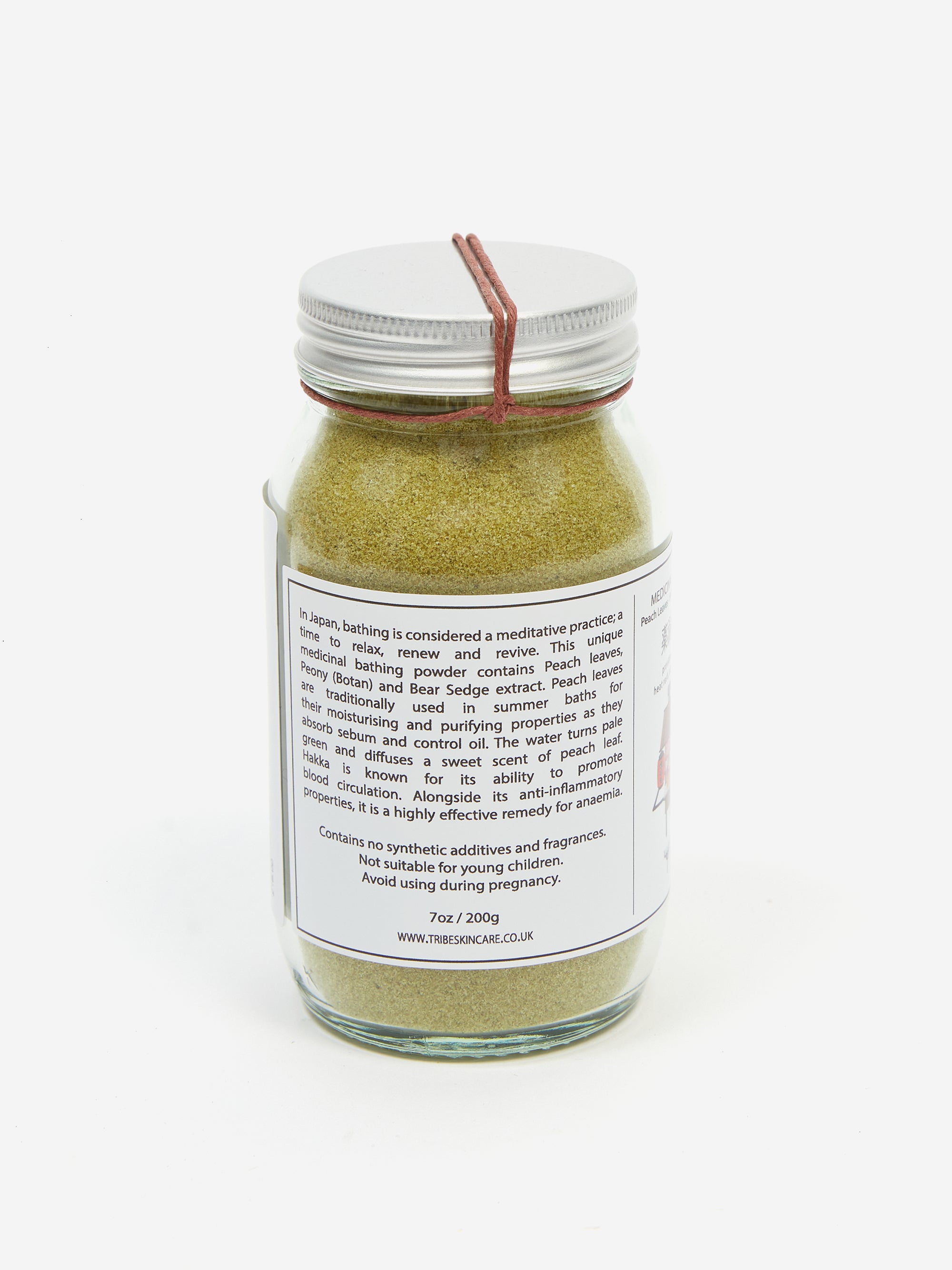 Tribe Japanese Bath Powder - Peach, Hakka Mint & Botan Flower – Goodhood