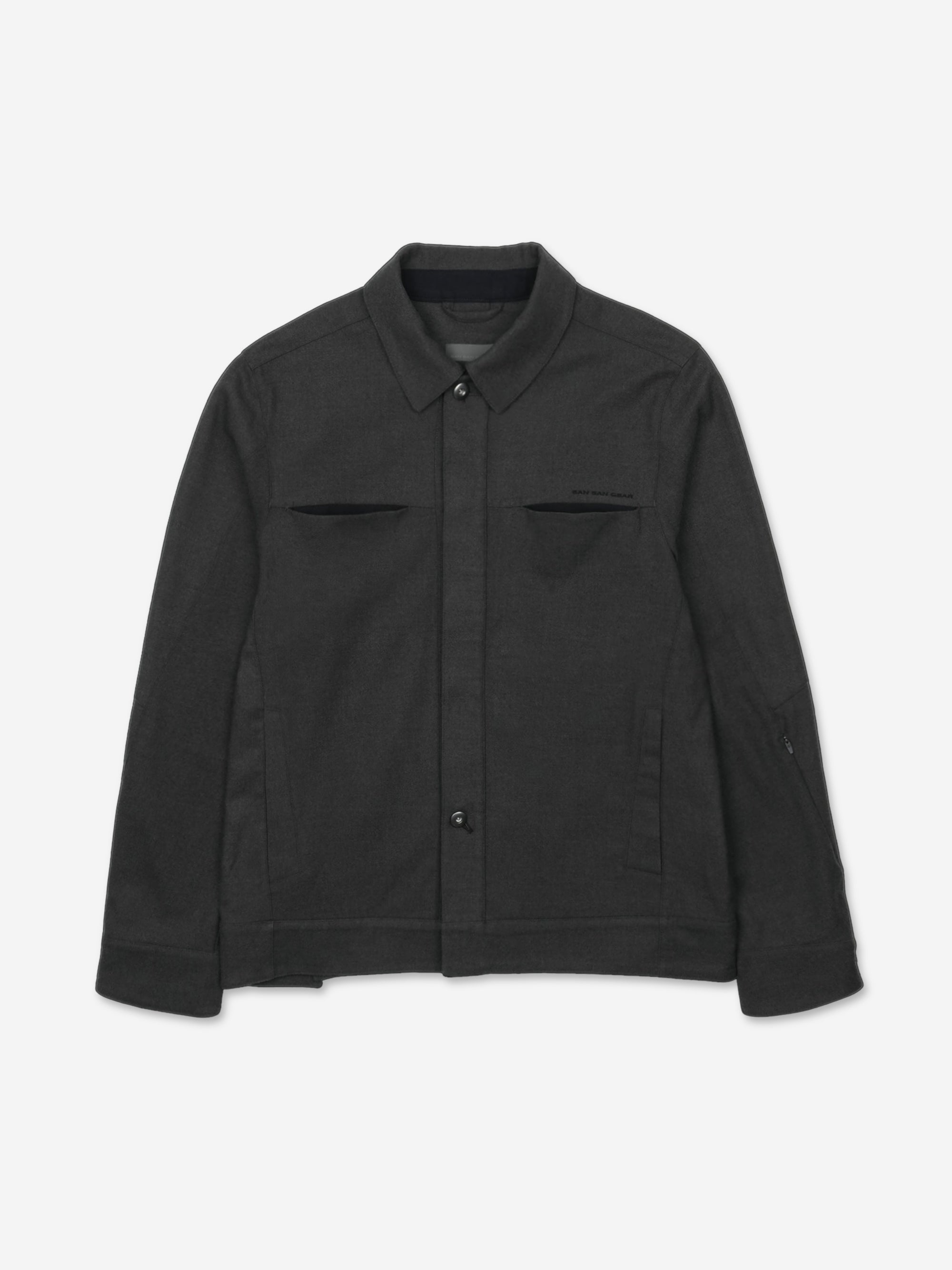 San San Gear Trucker Jacket - Charcoal – Goodhood
