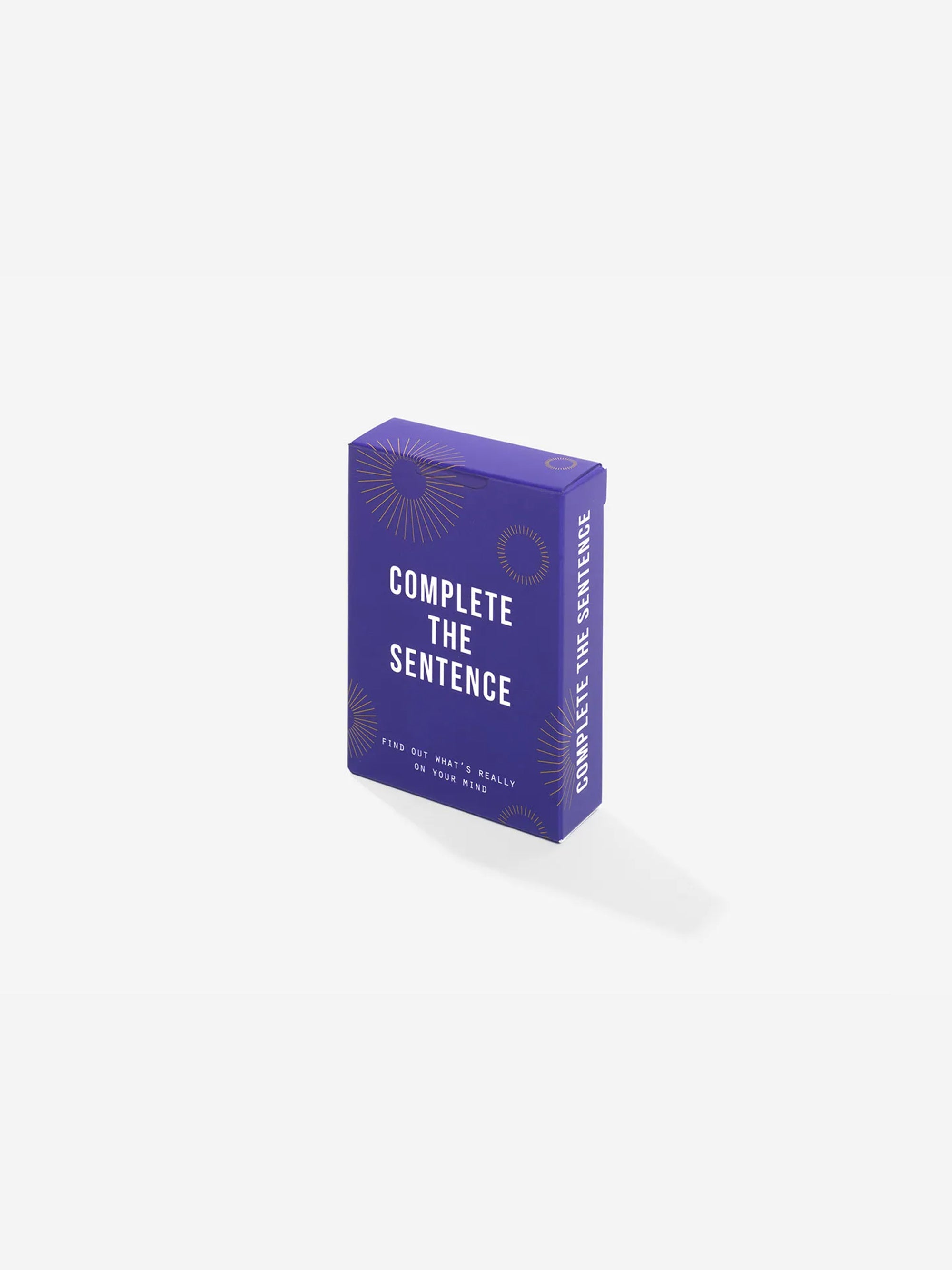 School Of Life Complete The Sentence Card Game – Goodhood