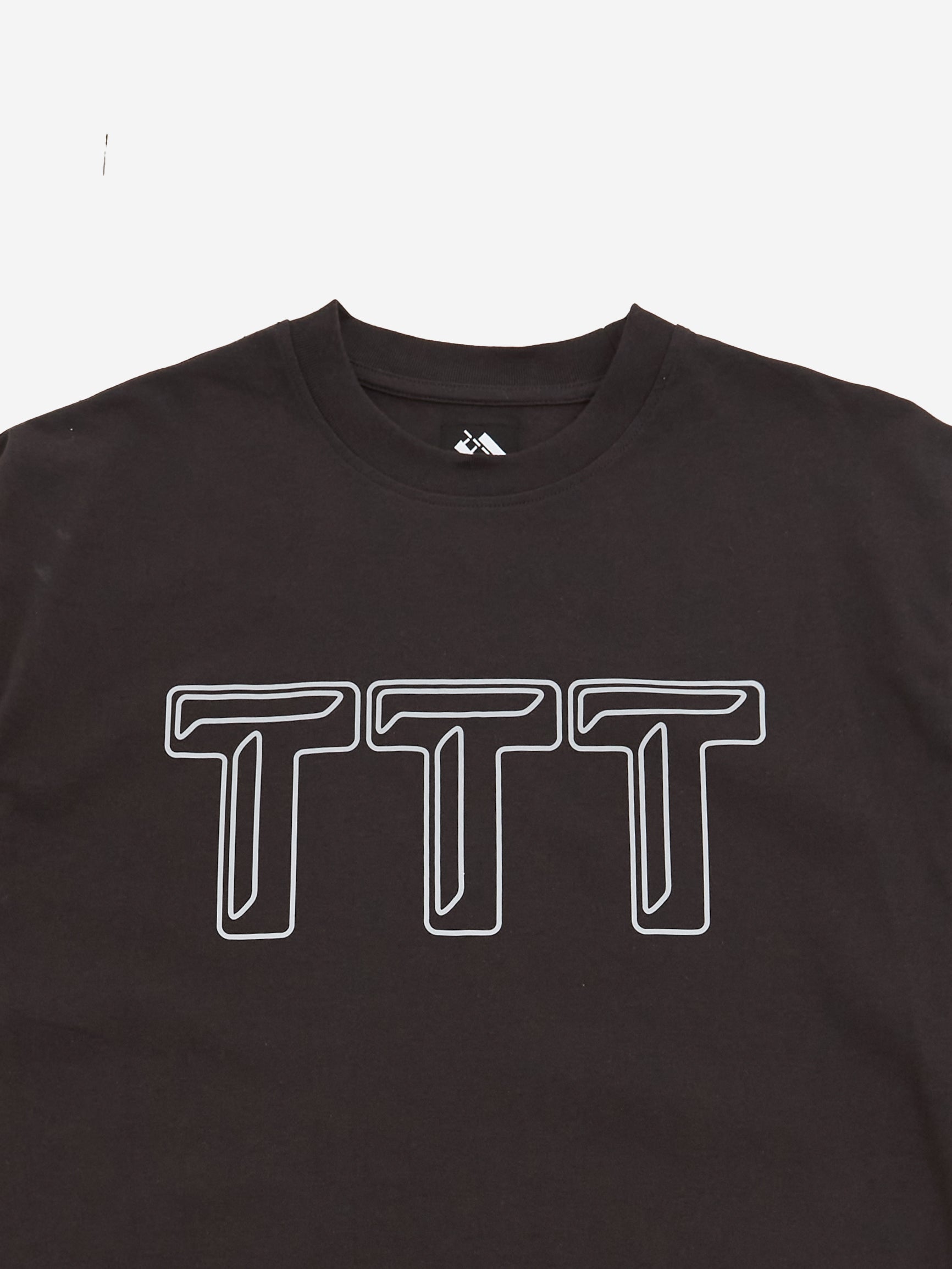 The Trilogy Tapes TTT Logo T-Shirt - Black – Goodhood