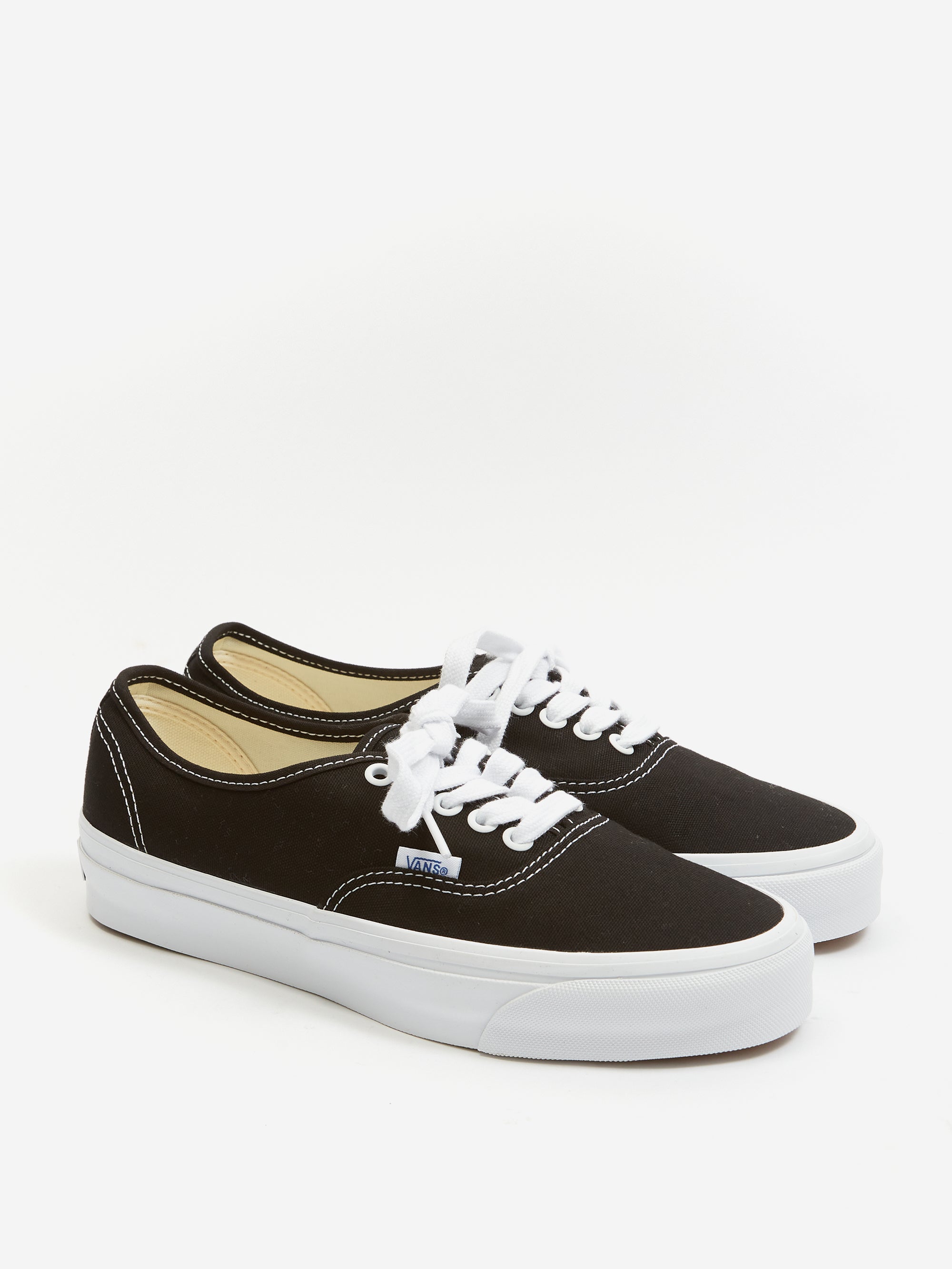 Vans Authentic Reissue 44 - LX Black/White – Goodhood