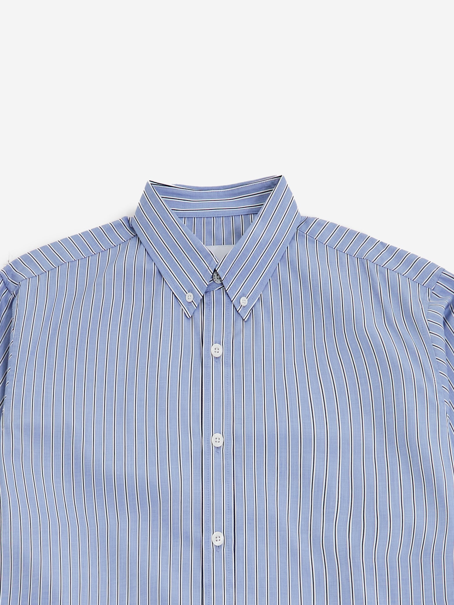 WTAPS Broadcloth Repo Longsleeve Shirt - Blue – Goodhood
