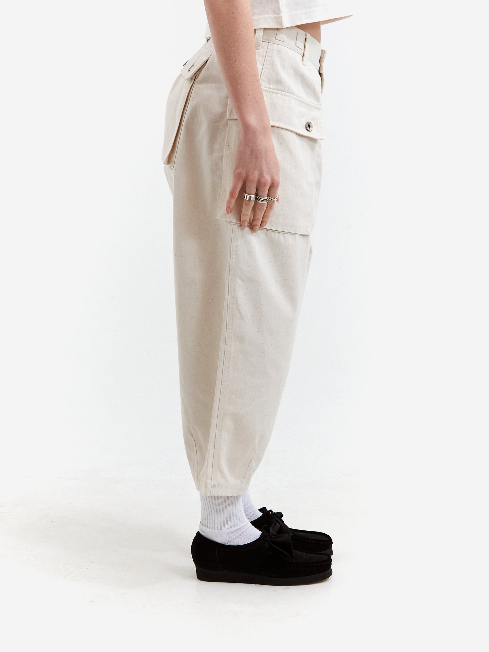 W'Menswear Maggie Pants - Off White – Goodhood
