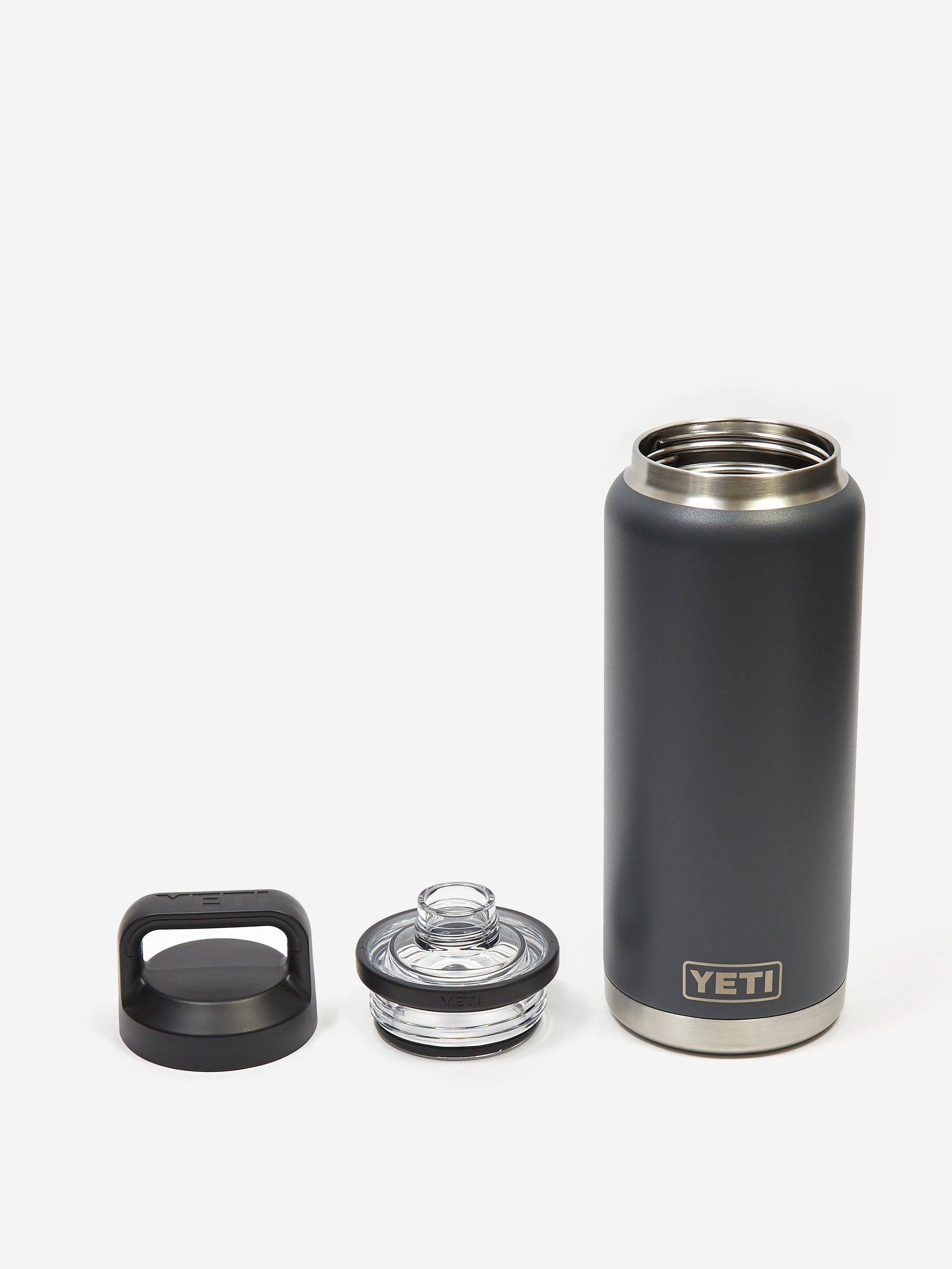 YETI Rambler 36oz Bottle Chug - Charcoal – Goodhood