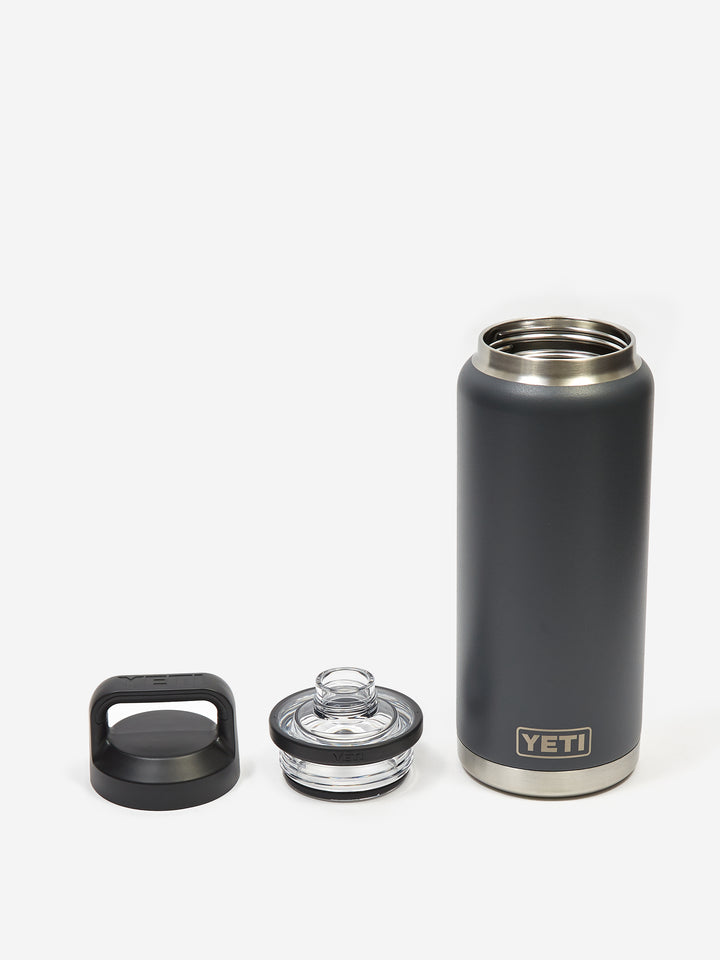 YETI Rambler 36oz Bottle Chug - Charcoal – Goodhood