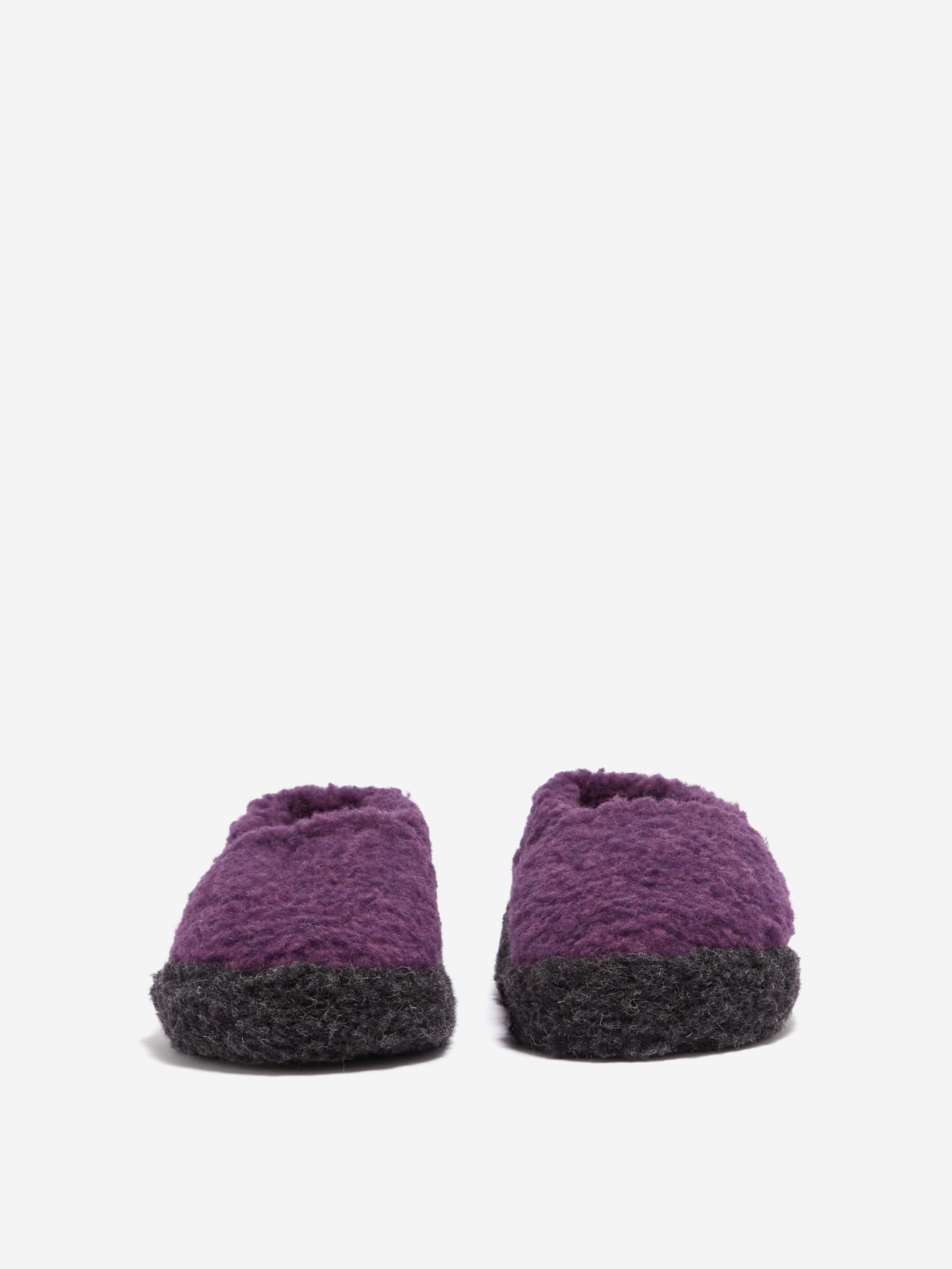 Yoko Wool x Goodhood Siberian Wool Slipper - Purple