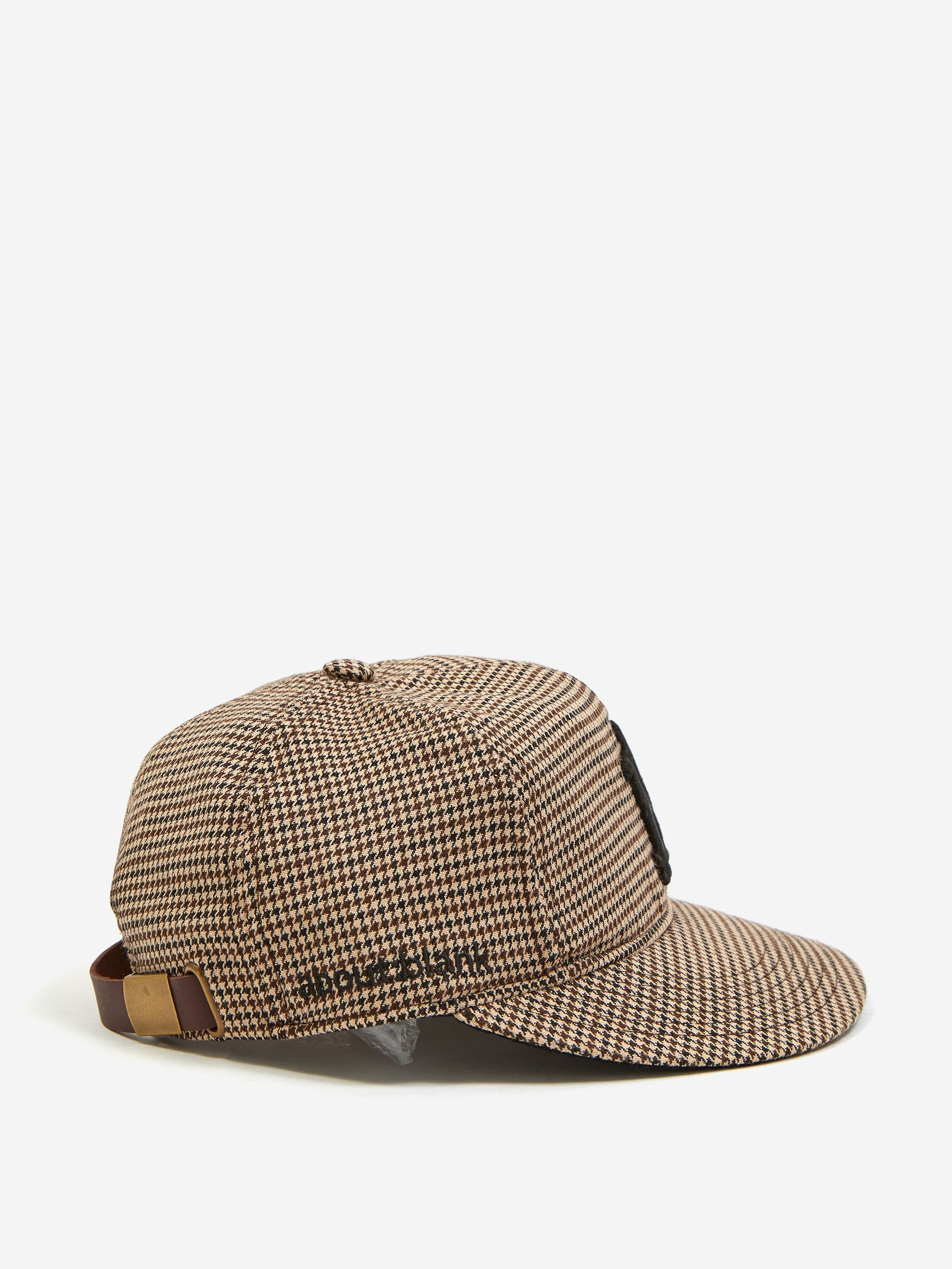 about:blank Monogram Puppy Tooth Cap - Brown/Sand – Goodhood