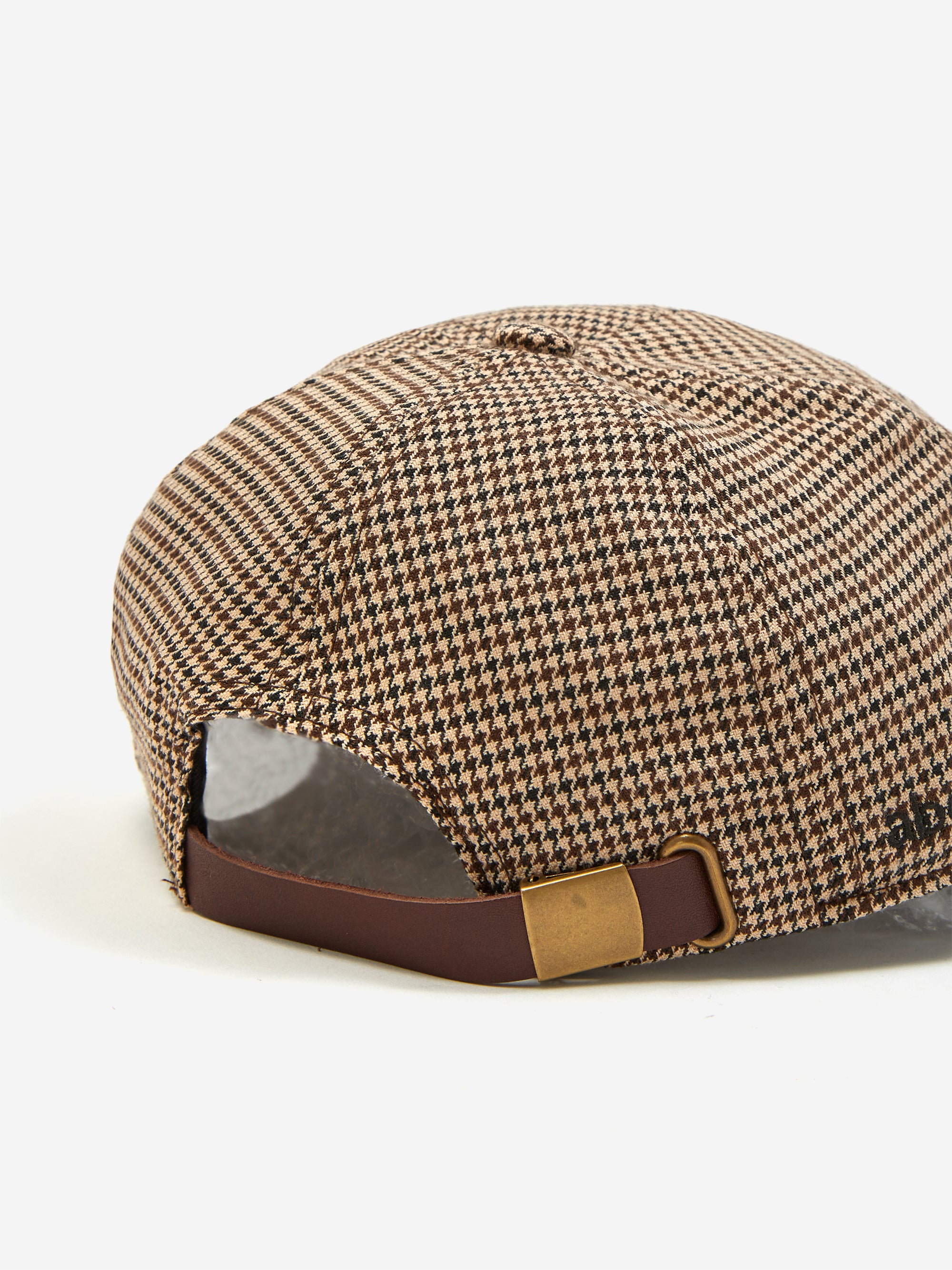 about:blank Monogram Puppy Tooth Cap - Brown/Sand – Goodhood