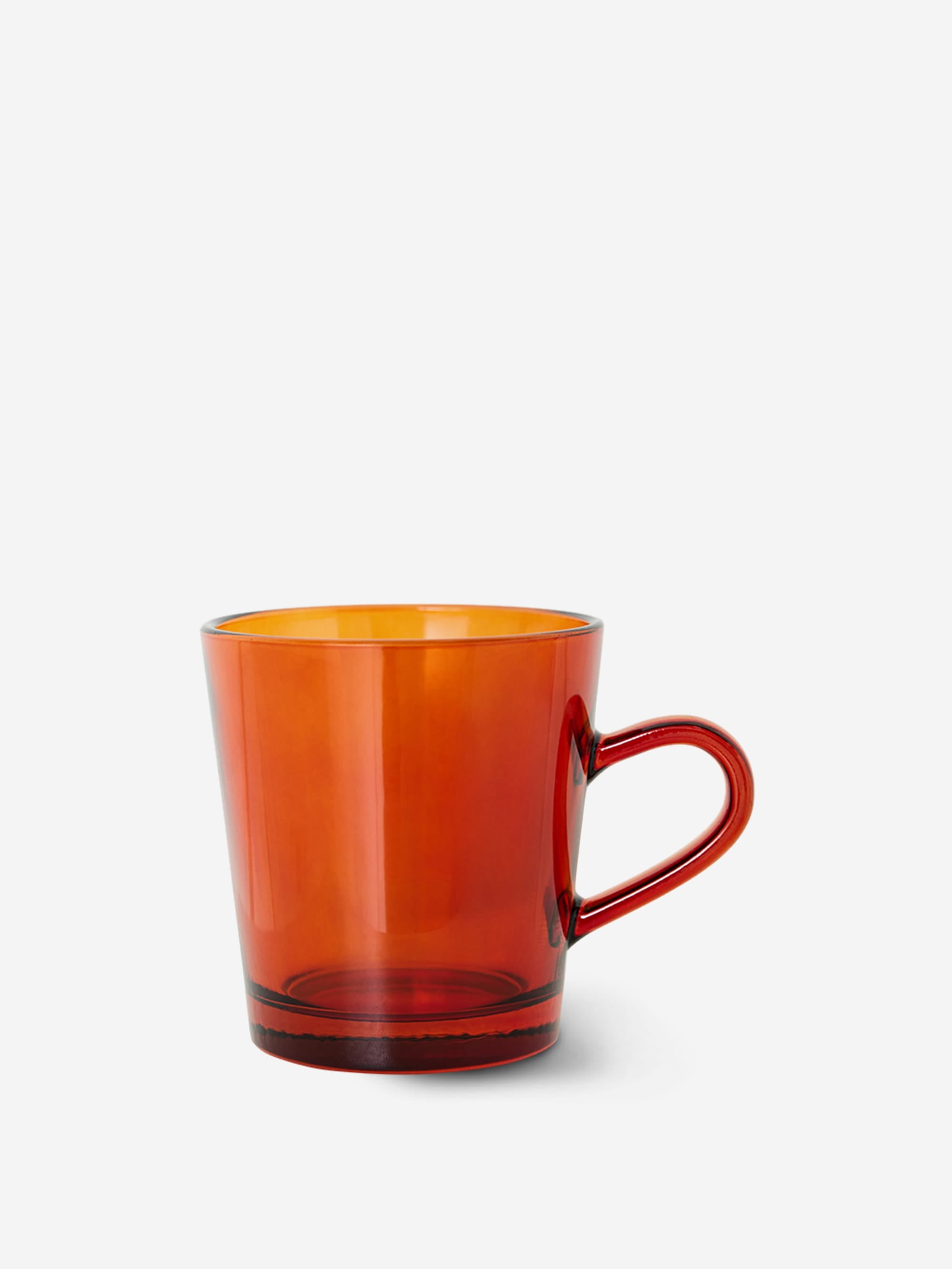 HKLiving 70s Glassware: Coffee Cups (Set of 4) - Amber Brown – Goodhood