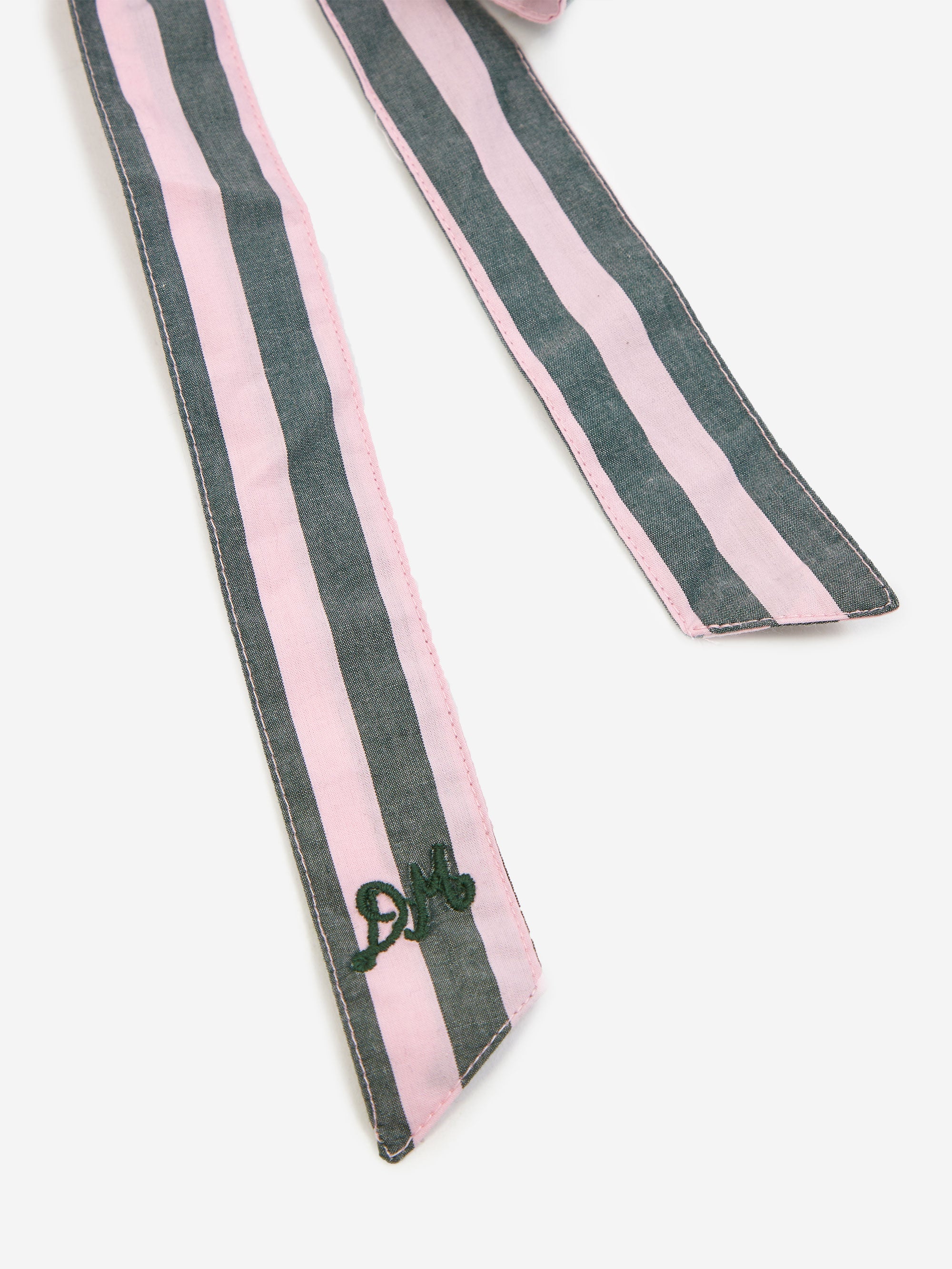 Damson Madder Garter Bun Wrap - Garden Tulle Stripe – Goodhood