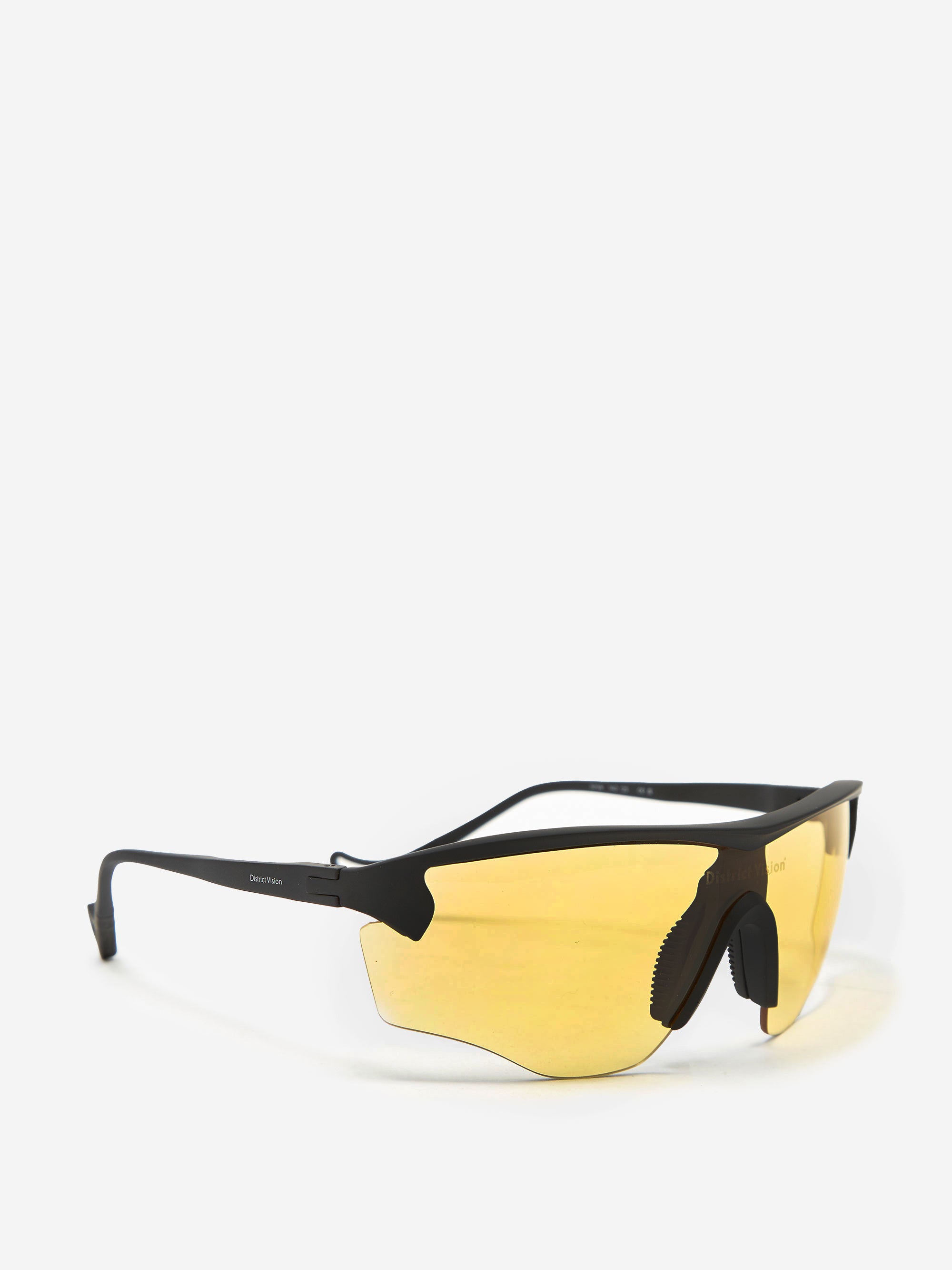 District Vision Junya Racer - Black/D+ Sports Yellow – Goodhood