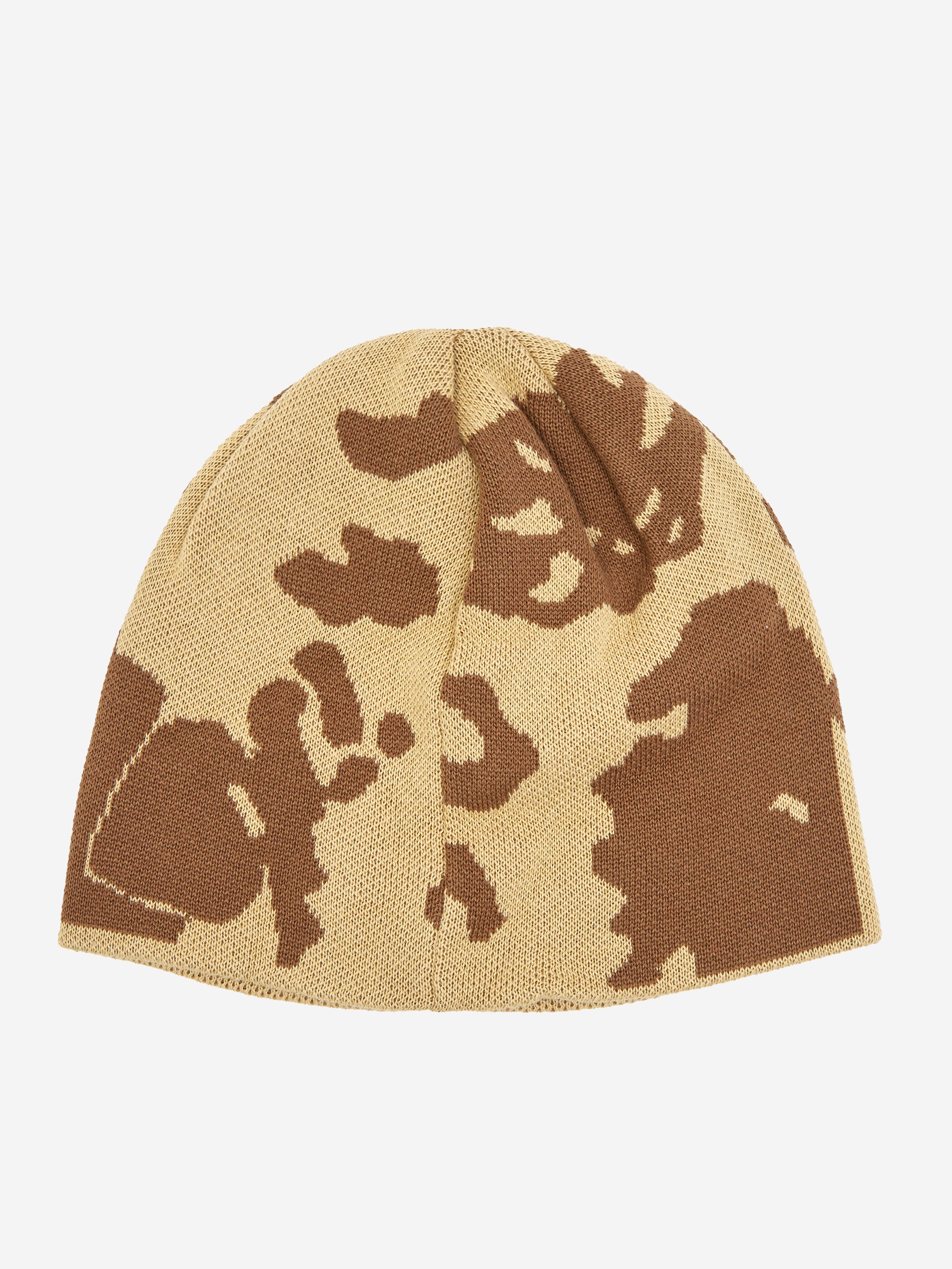 Flagstuff A.T Camo Knit Cap - Beige Camo – Goodhood