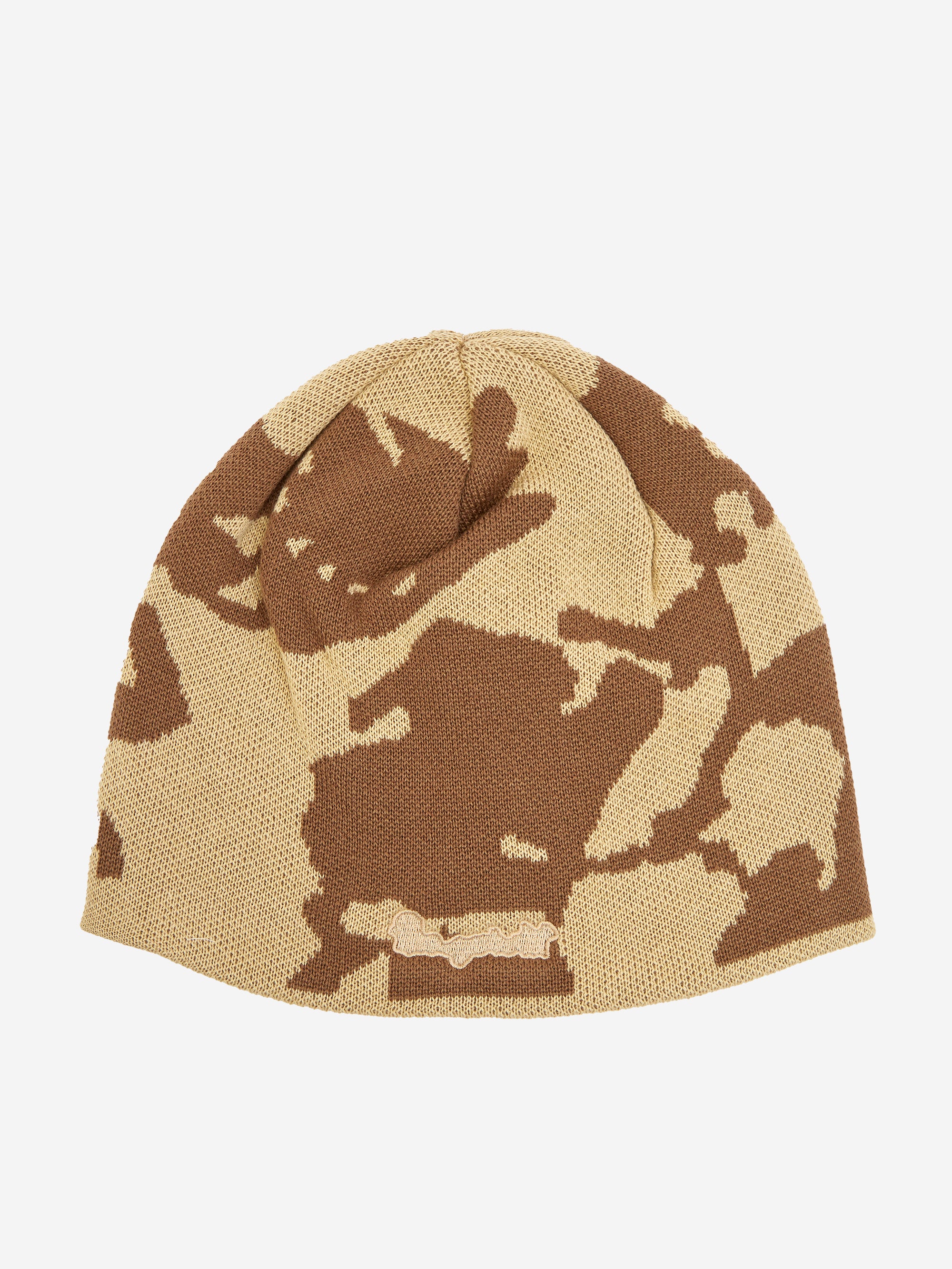Flagstuff A.T Camo Knit Cap - Beige Camo – Goodhood