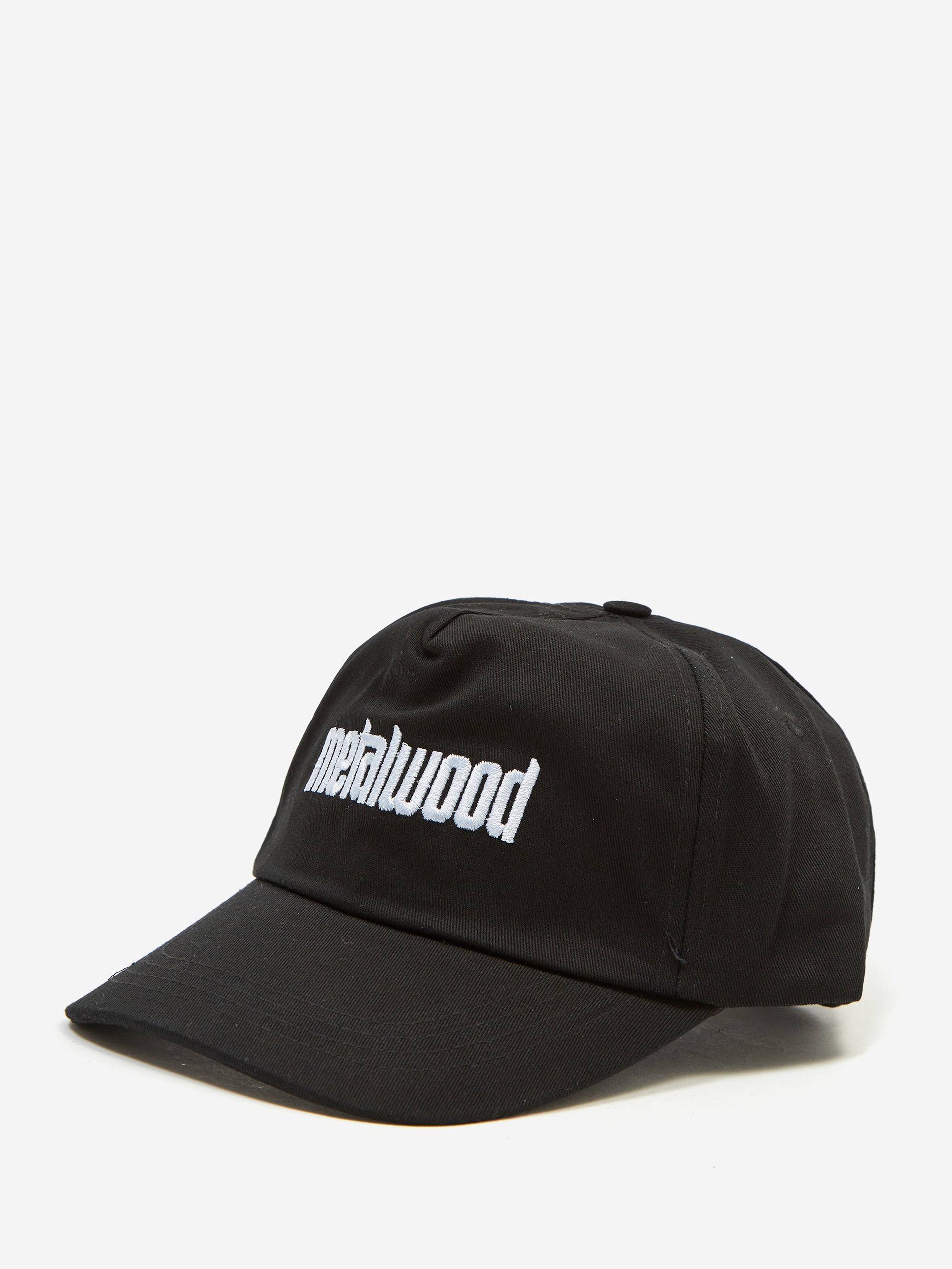 Metalwood Metal Logo 5-Panel Cap - Black – Goodhood