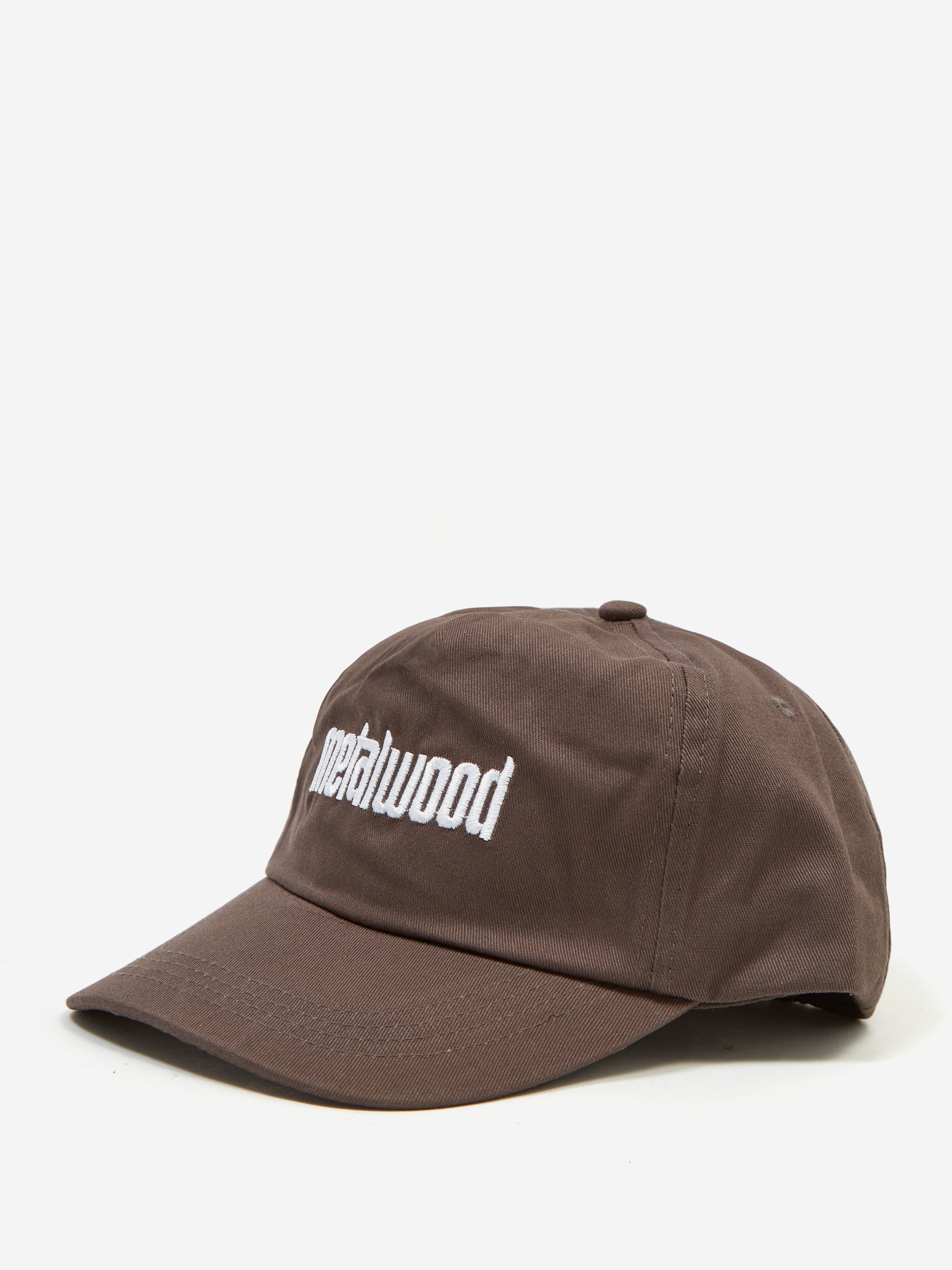 Metalwood Metal Logo 5-Panel Hat - Brown – Goodhood