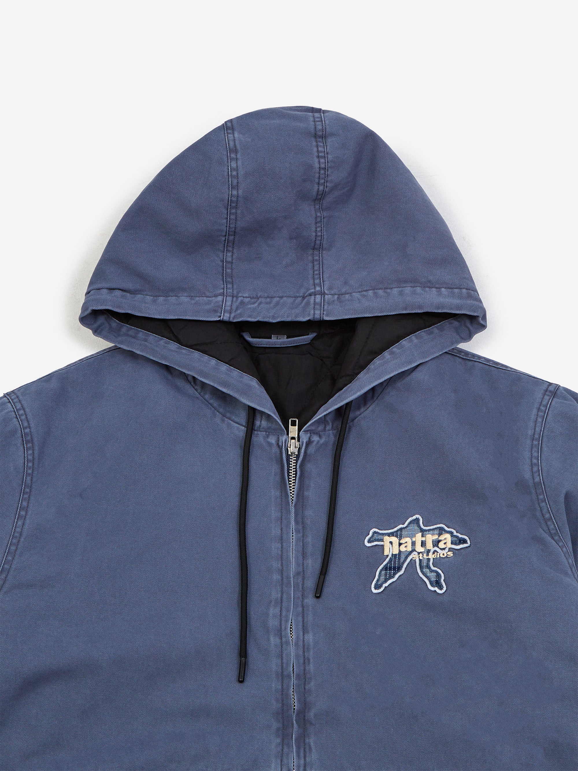 Natra Studios Bear Workwear Jacket - Blue – Goodhood
