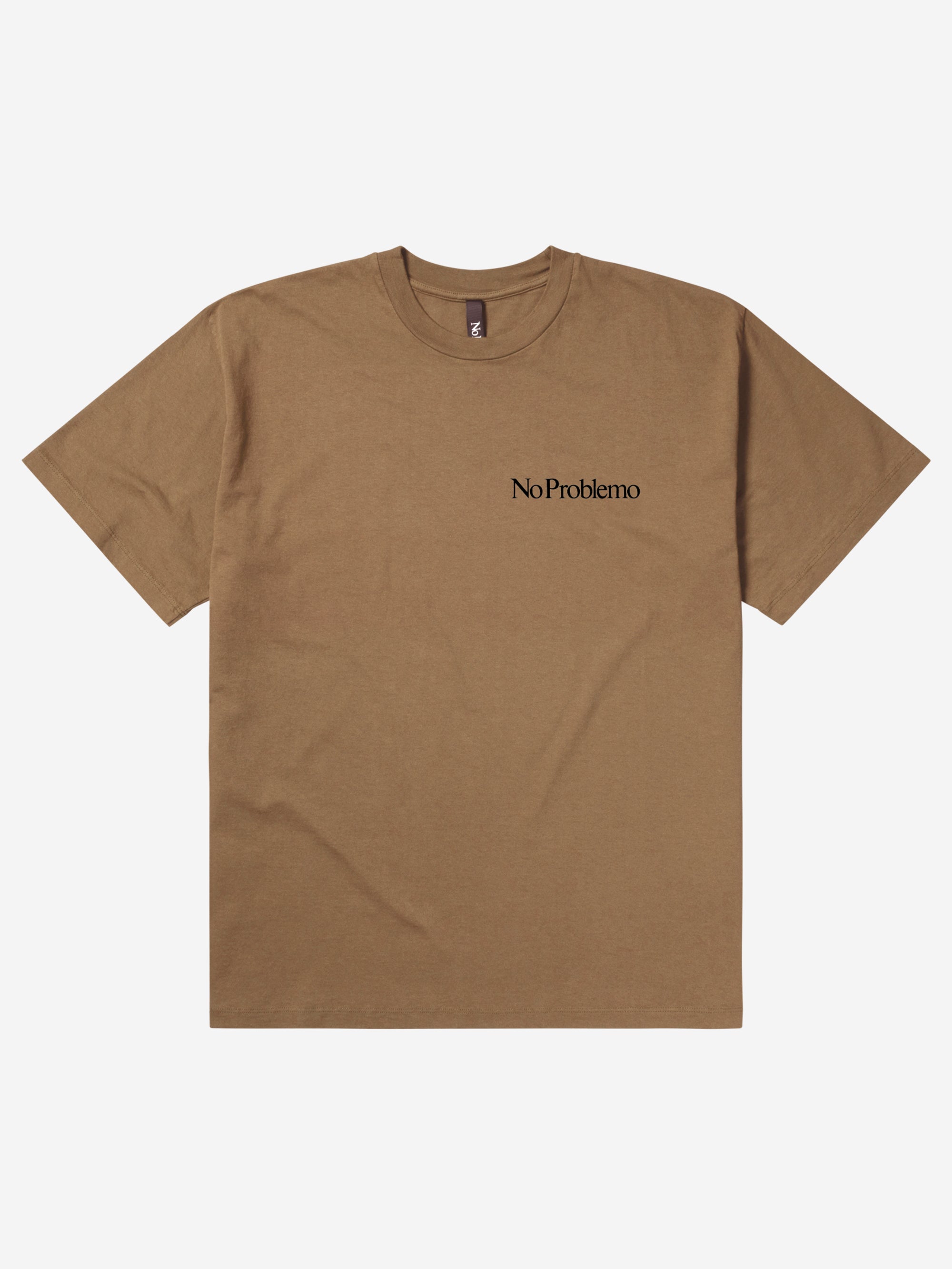 No Problemo Mini Problemo SS Tee - Khaki – Goodhood