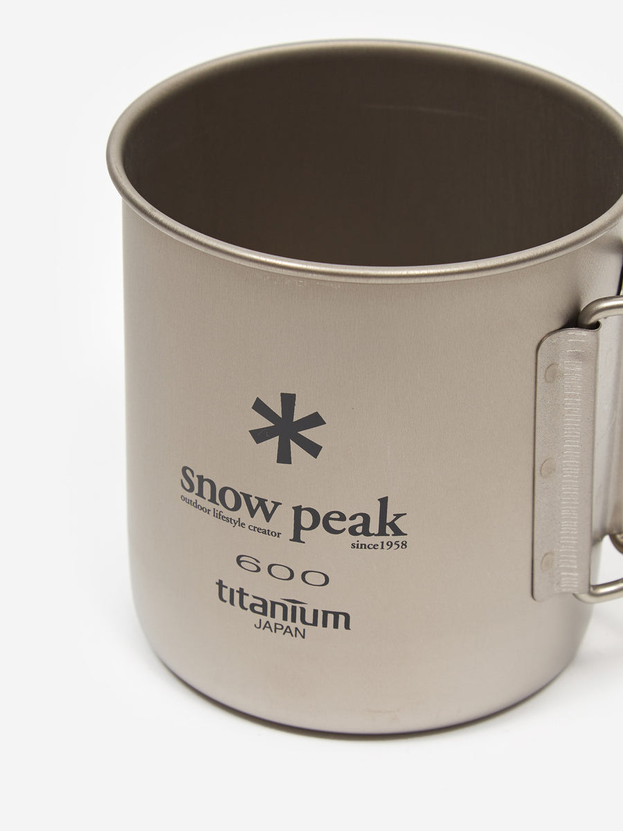 Snow Peak Titanium Single Cup 600 | Goodhood