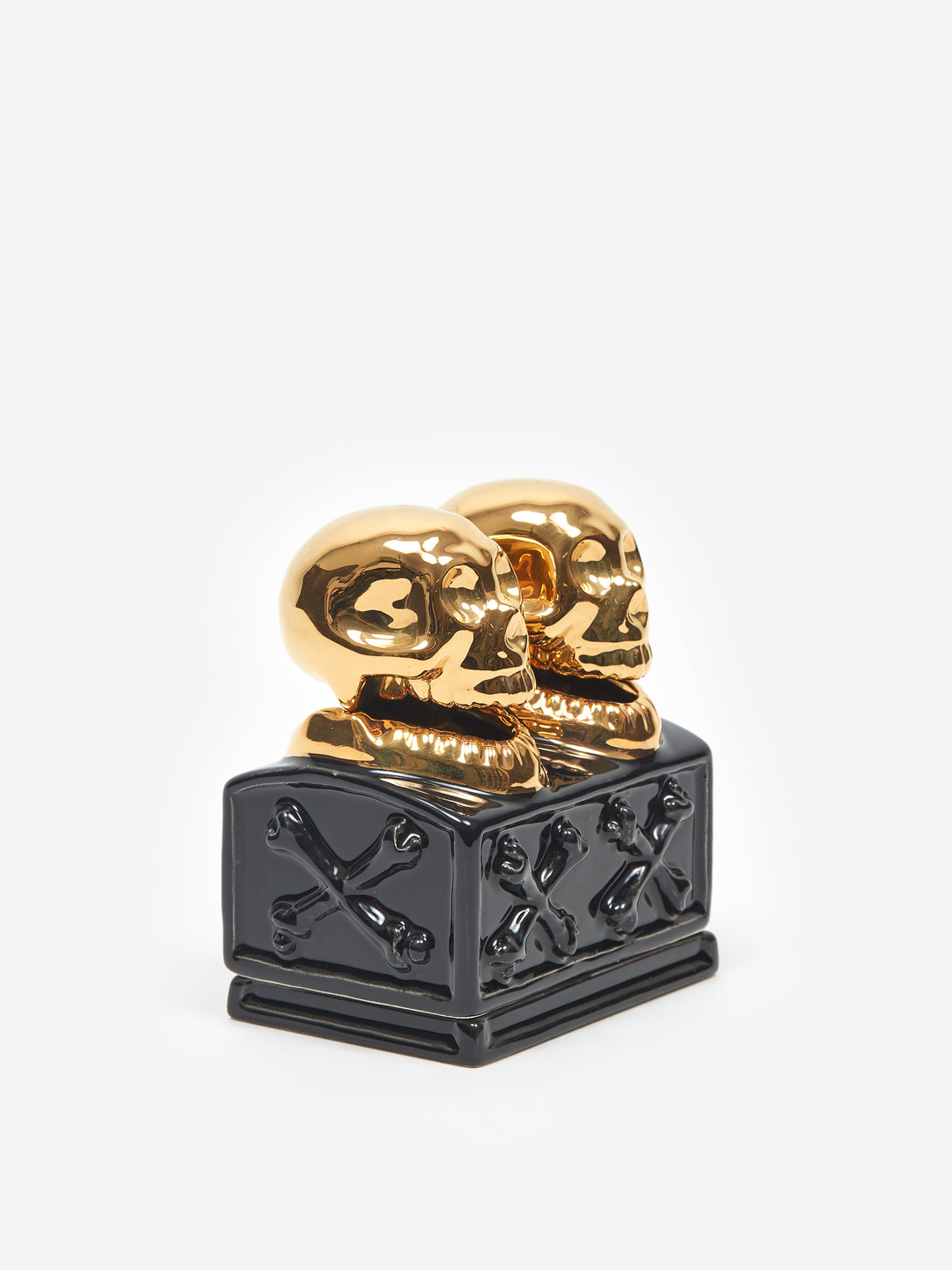 Neighborhood Dualskull Incense Chamber - Black & Gold – Goodhood