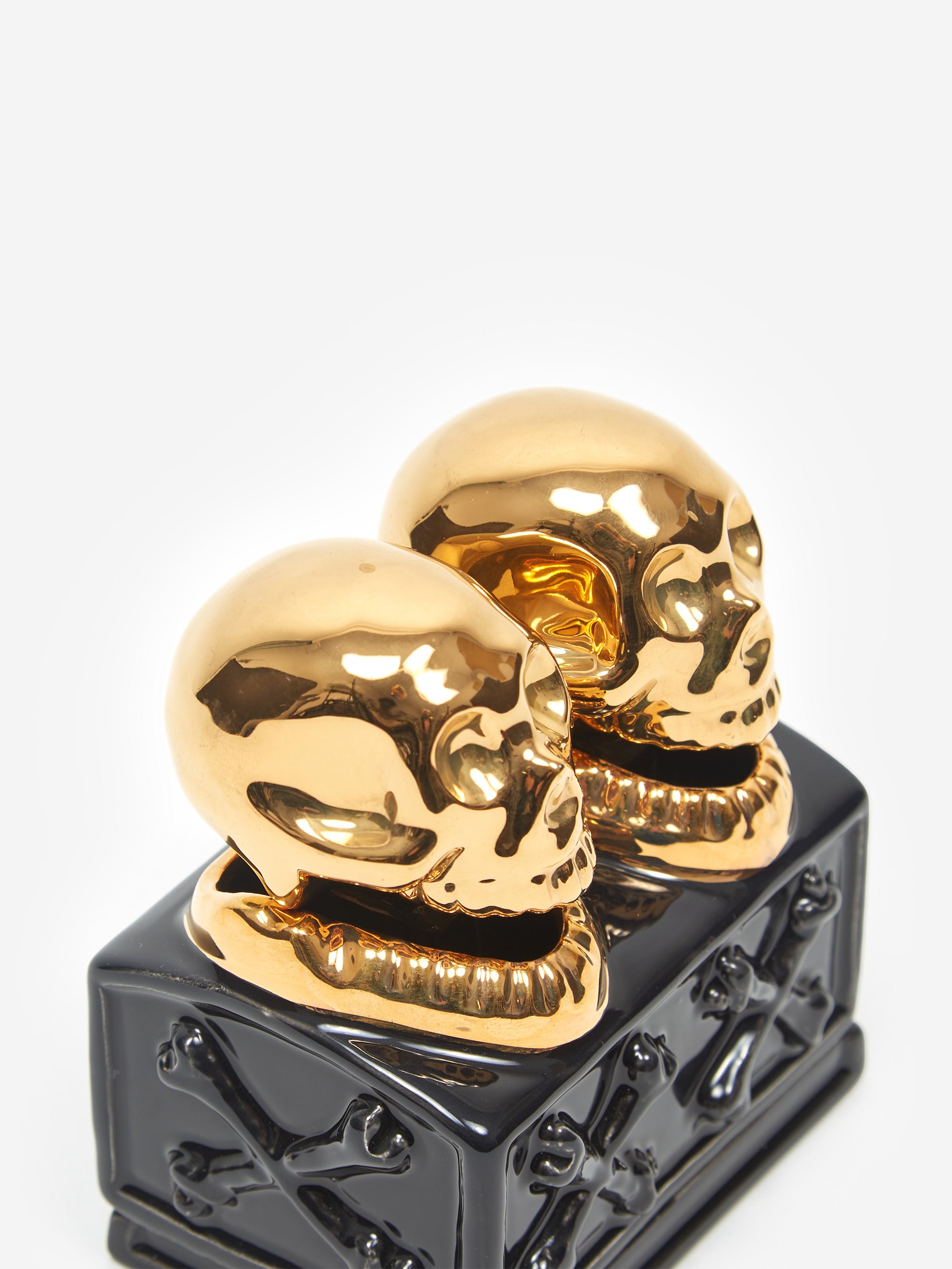Neighborhood Dualskull Incense Chamber - Black & Gold – Goodhood