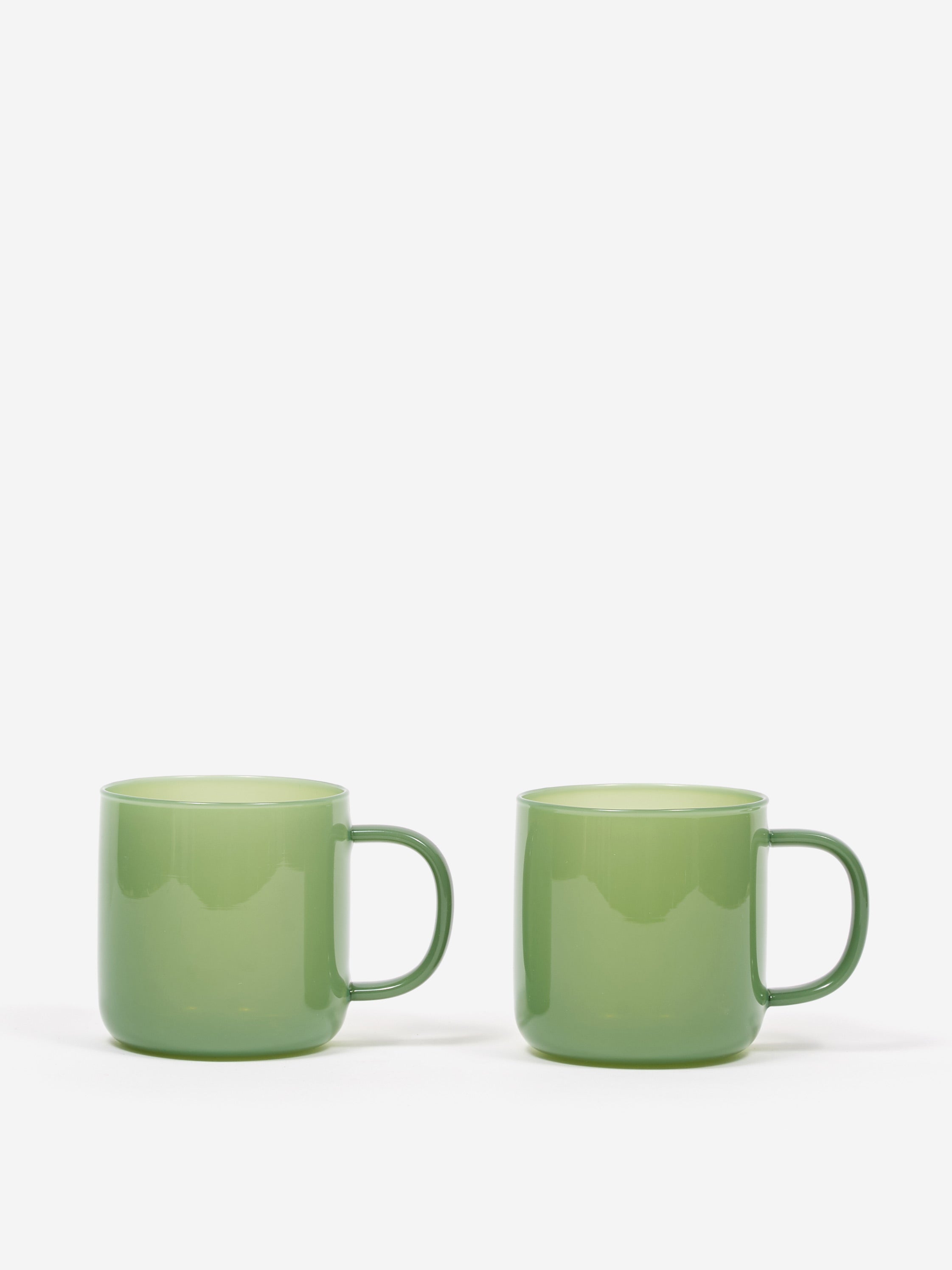 HAY Borosilicate Mug Set of 2 - Jade Green – Goodhood