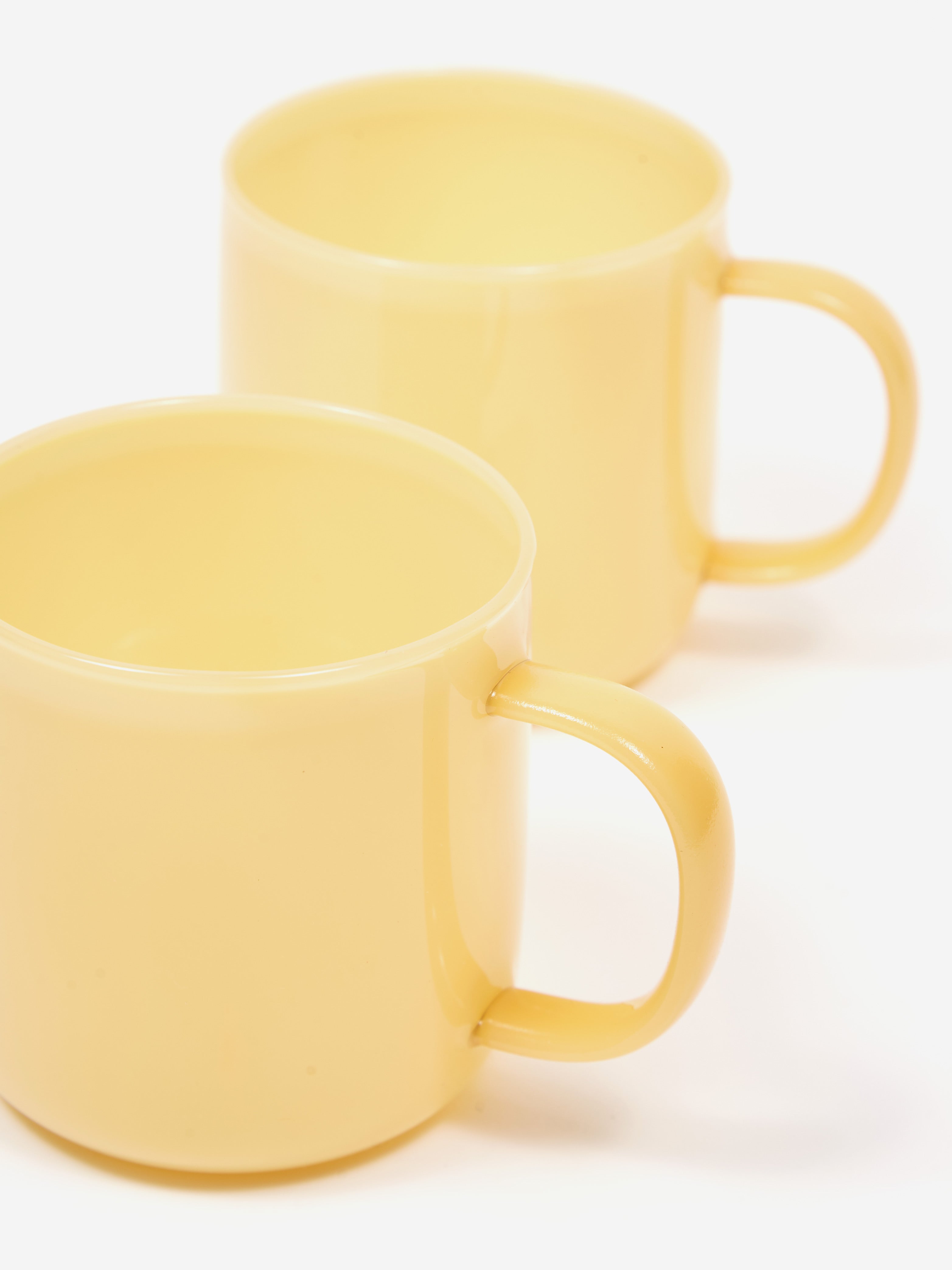 HAY Borosilicate Mug Set of 2 - Jade Yellow – Goodhood
