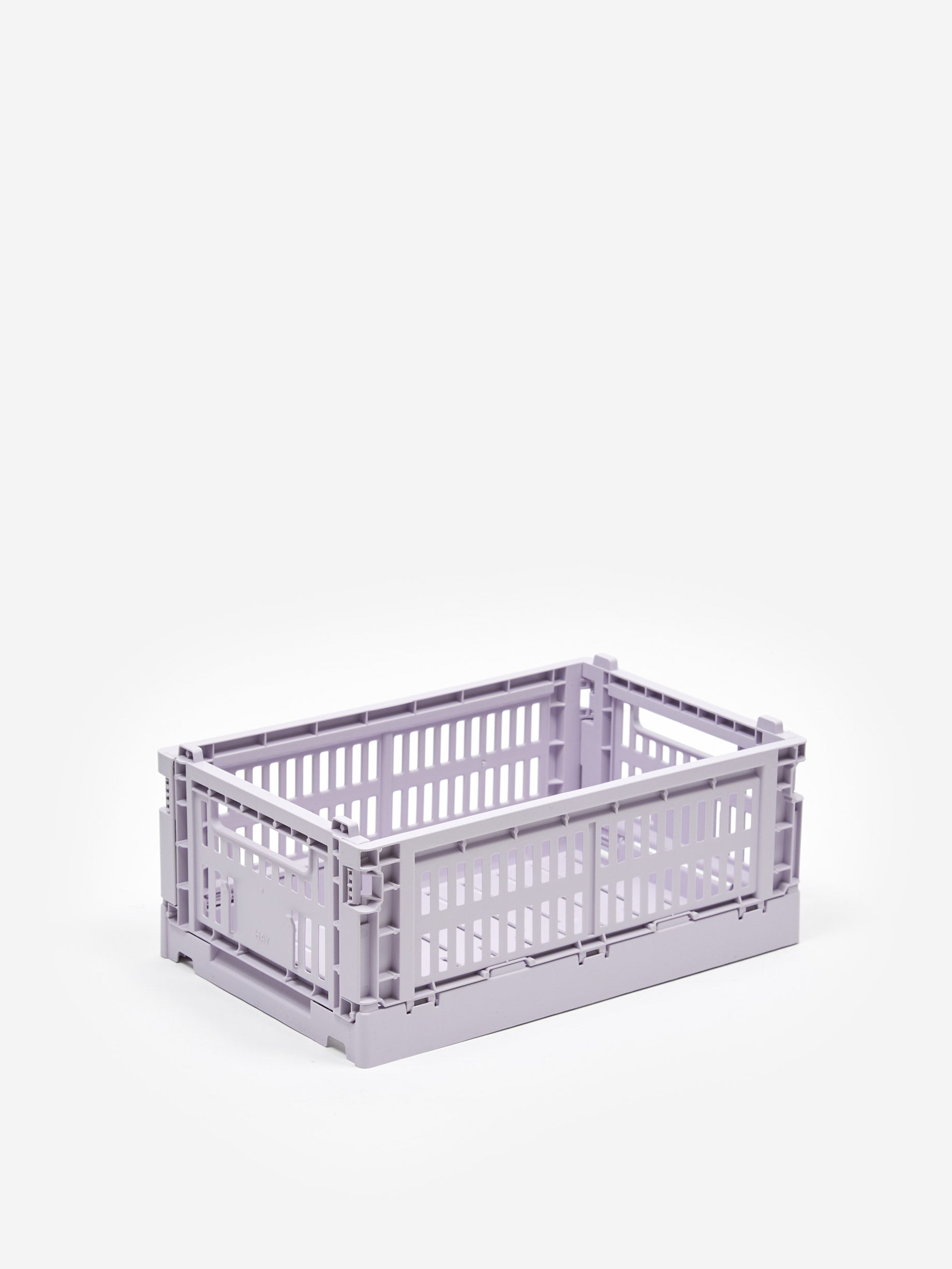 HAY Recycled Colour Crate Small - Lavender – Goodhood